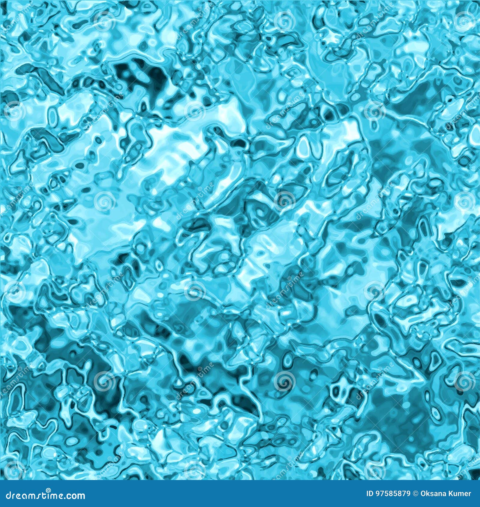 Vector Pool Water Surface Textured Background Stock Vector ...