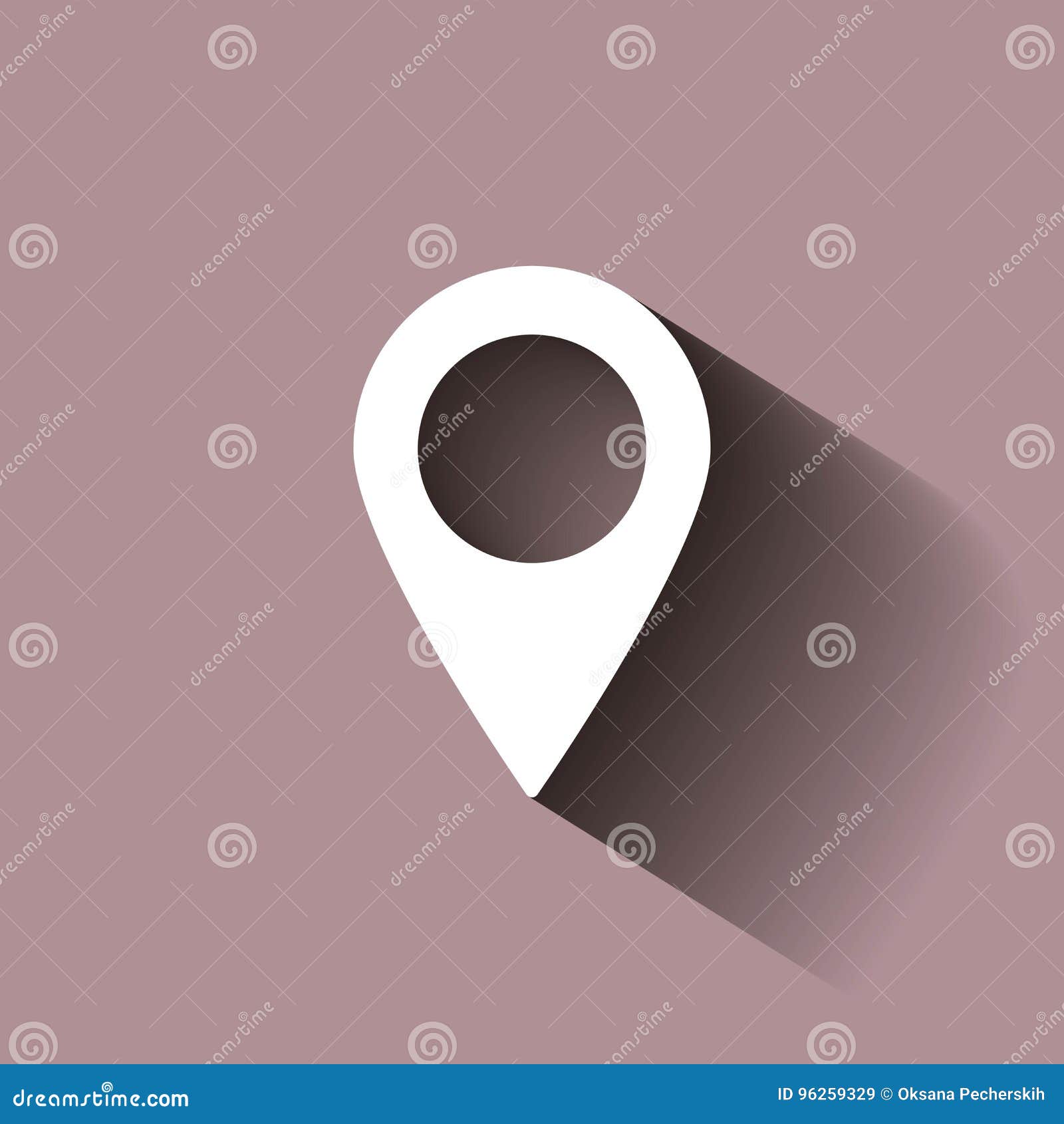 Vector Positioning Icon. Geolocation. Location Stock Vector ...