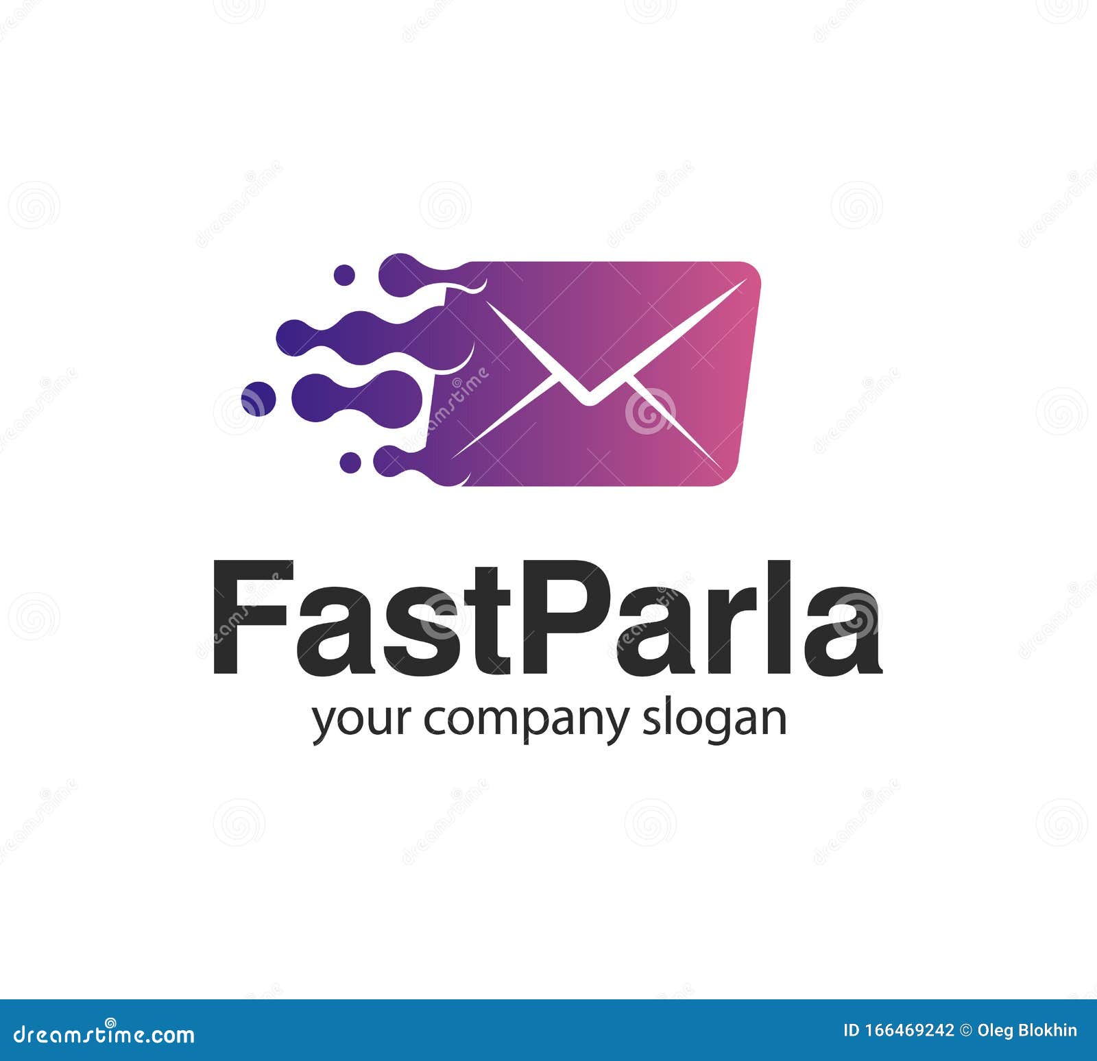 Vector Post Envelope Logo Concept. Isolated E-meil Icon on White ...