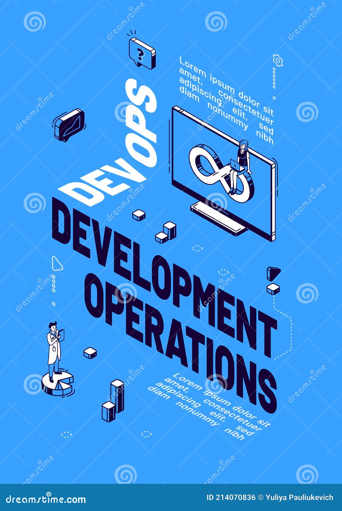 Vector Poster of DevOps, Development Operations Stock Vector ... Vector Poster of DevOps, Development Operations Stock Vector ...