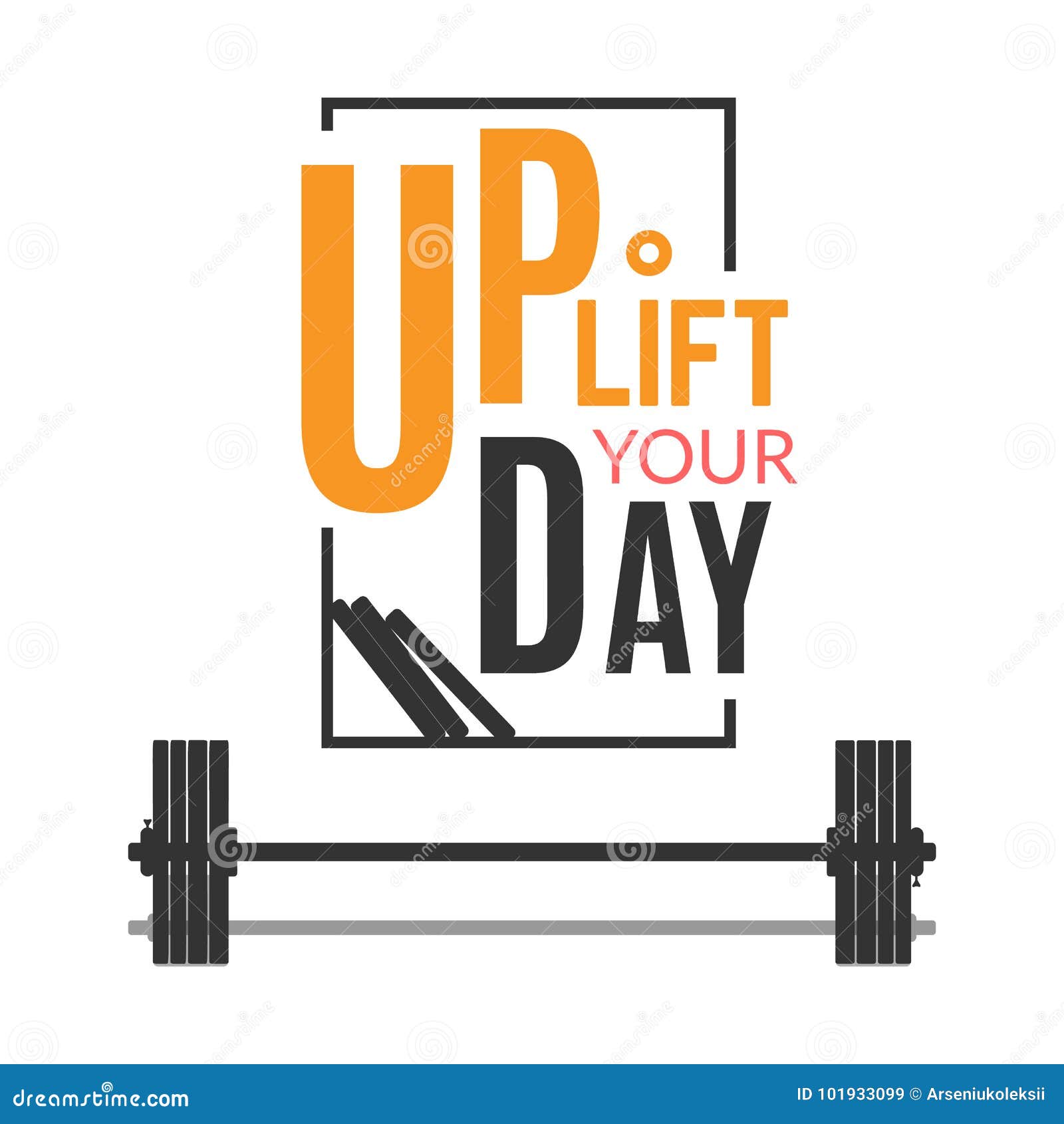 Vector Poster for Motivating Training in the Sport Gym Stock Vector ...