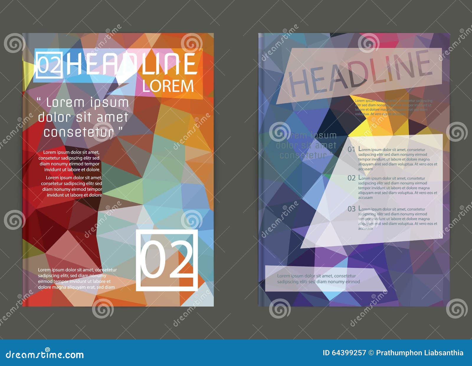 Vector Poster Templates Abstract Background for Business Docume Stock ...
