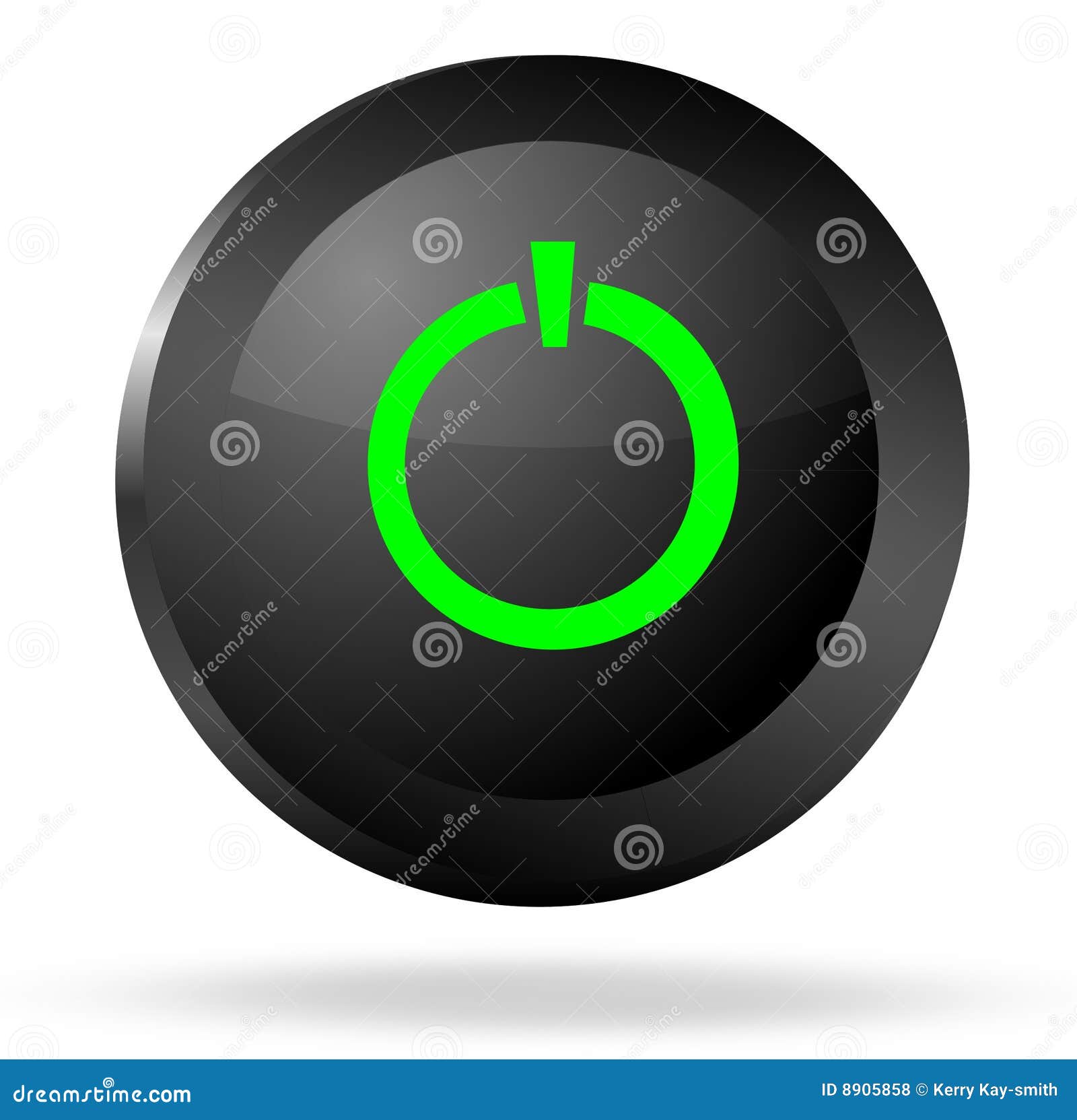 Vector power stock vector. Illustration of graphic, element - 8905858