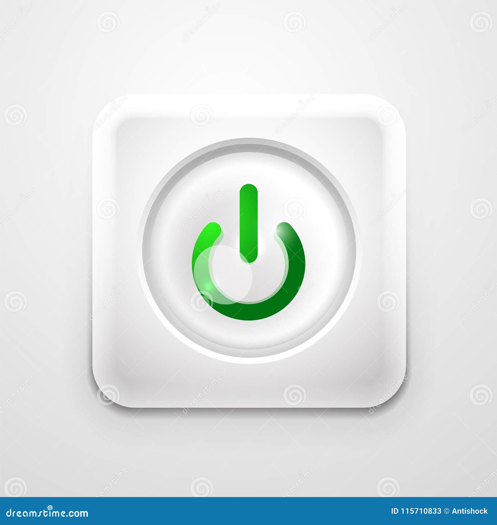 Power Button Technology Logo, Digital Art Techno Concept, on Off Icon ...