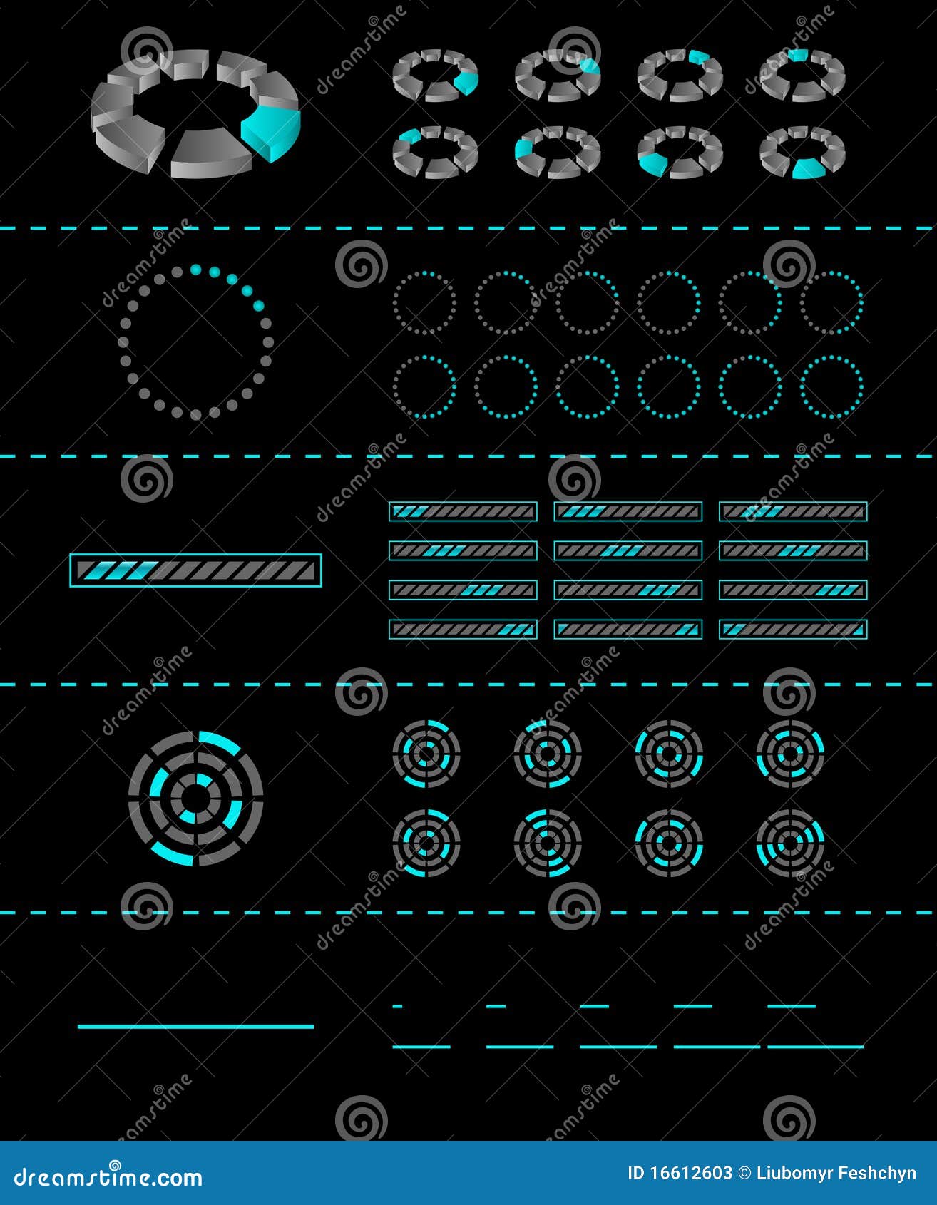 Vector preloader stock vector. Illustration of accent - 16612603