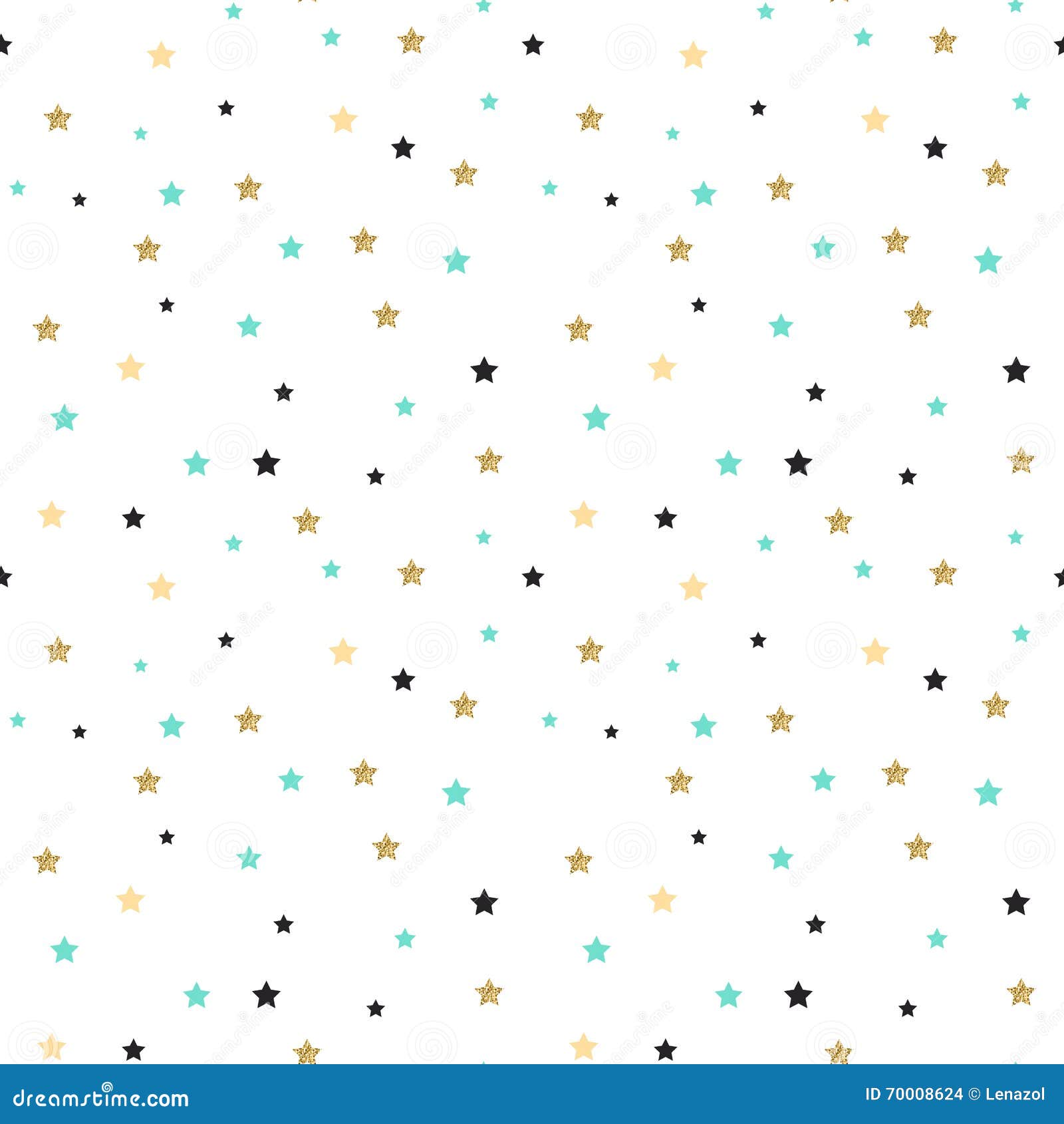 Vector Pretty Star Pattern Design Stock Vector - Illustration of golden ...