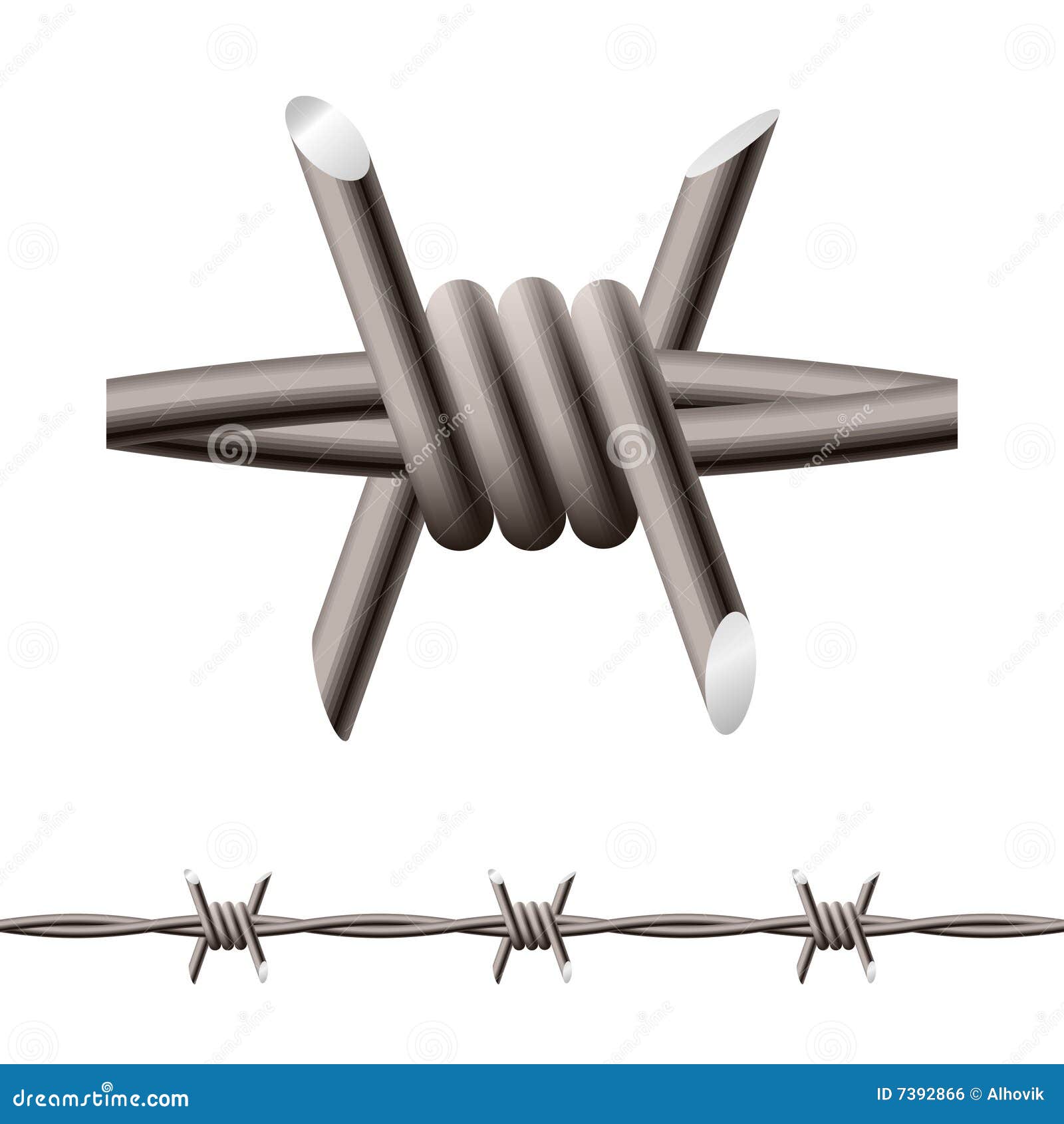 Vector prikkeldraad vector illustratie. Illustration of gevangenis ...