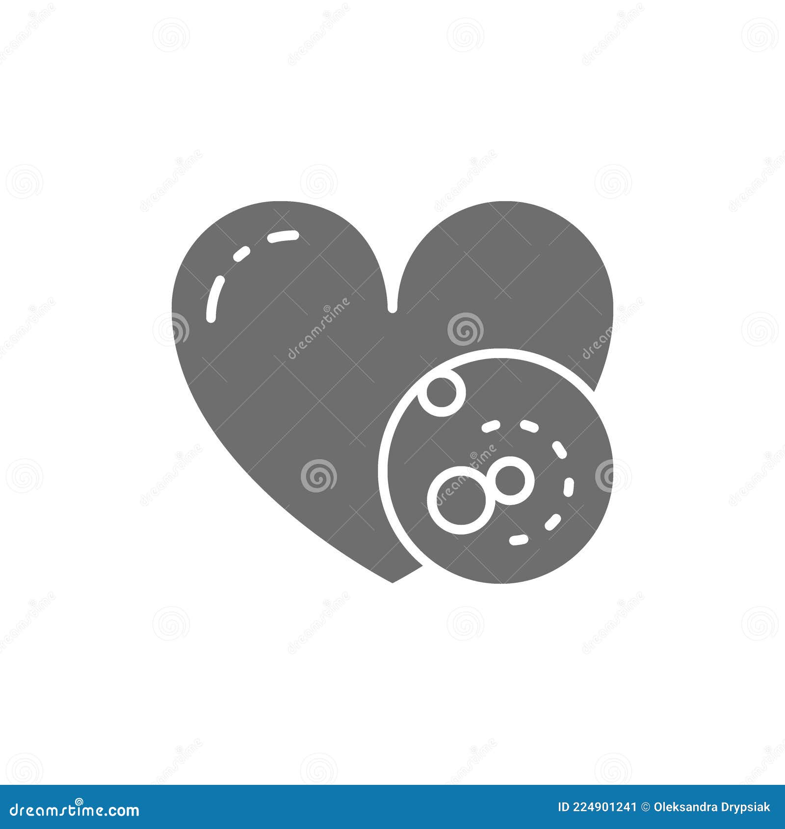Thrombus Icon Vector From Disease Collection. Thin Line Thrombus ...