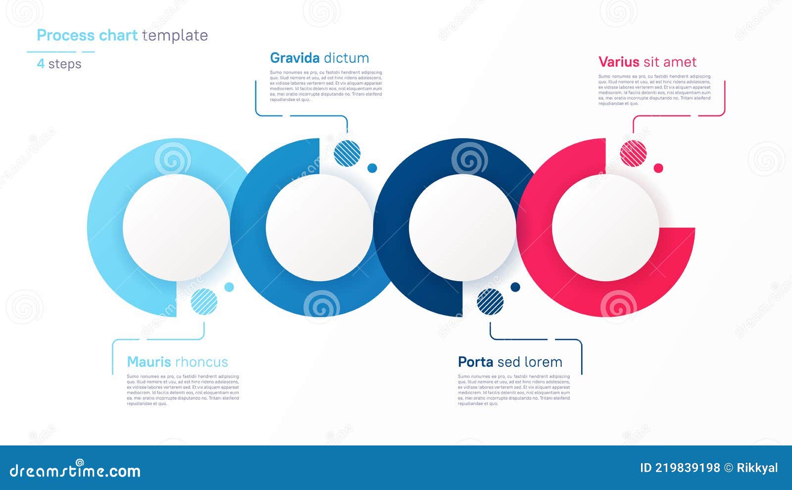 Vector Process Chart Design, Modern Template for Creating Infographics ...