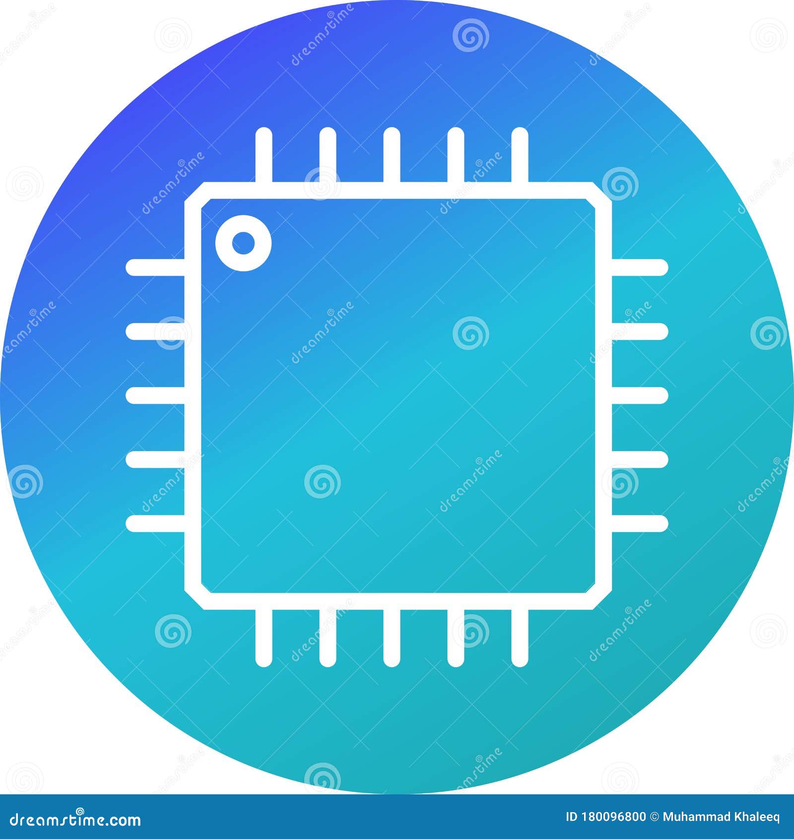 Vector Processor Icon for Personal and Commercial Use. Stock ...