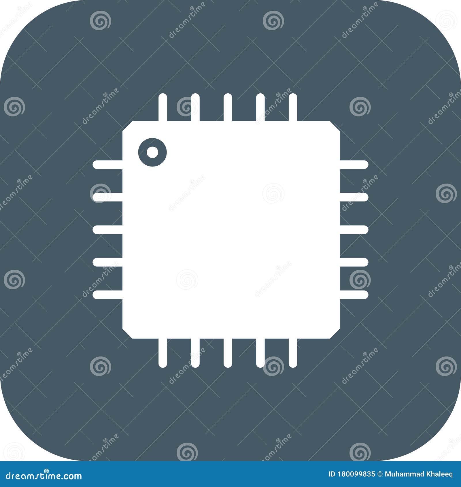 Vector Processor Icon for Personal and Commercial Use. Stock ...