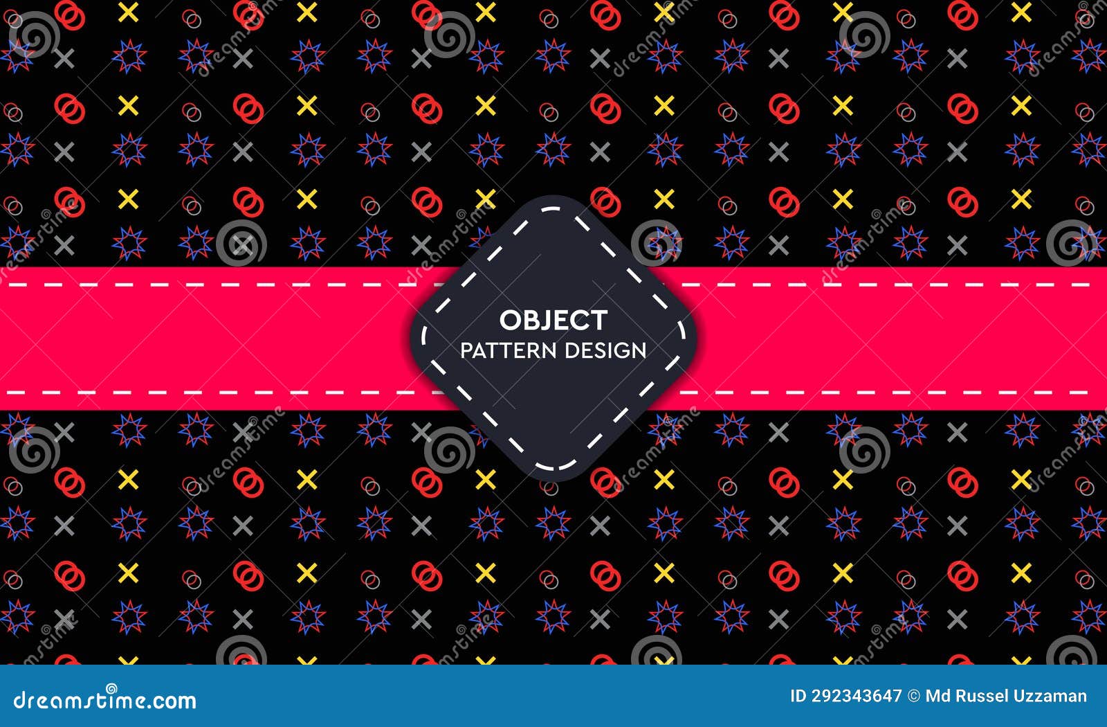 Vector Professional Modern Pattern Design Template Stock Vector ...