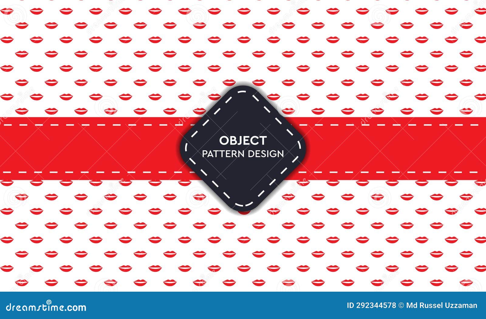 Vector Professional Modern Pattern Design Template Stock Vector ...