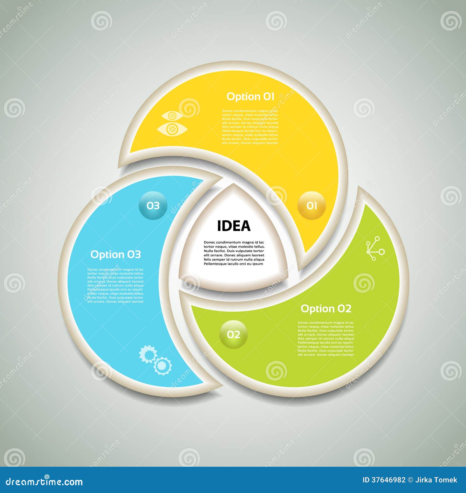 Vector Progress Background stock vector. Illustration of circle - 37646982