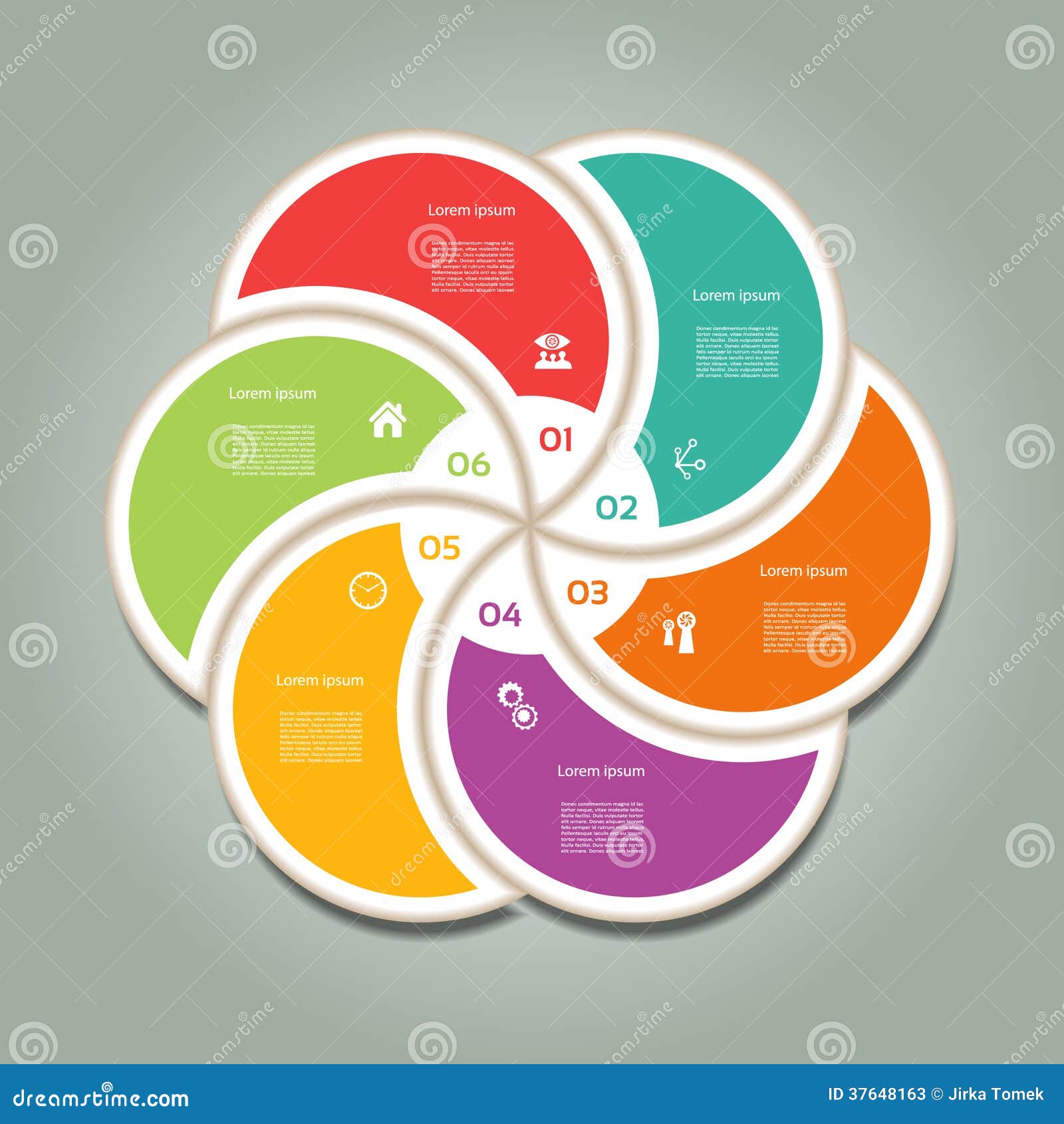 Vector Progress Background stock vector. Illustration of offer - 37648163