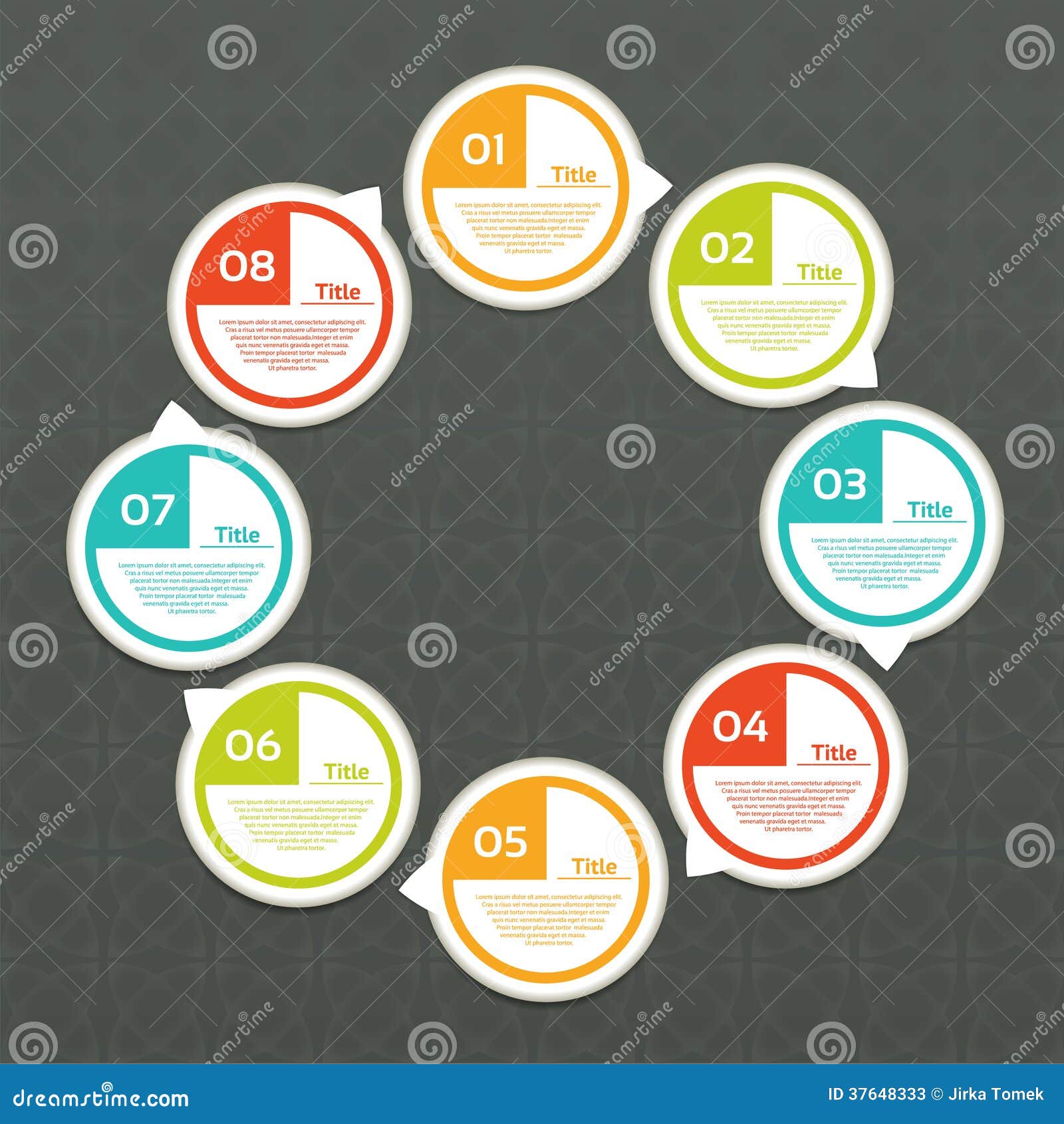 Vector Progress Background stock vector. Illustration of flow - 37648333