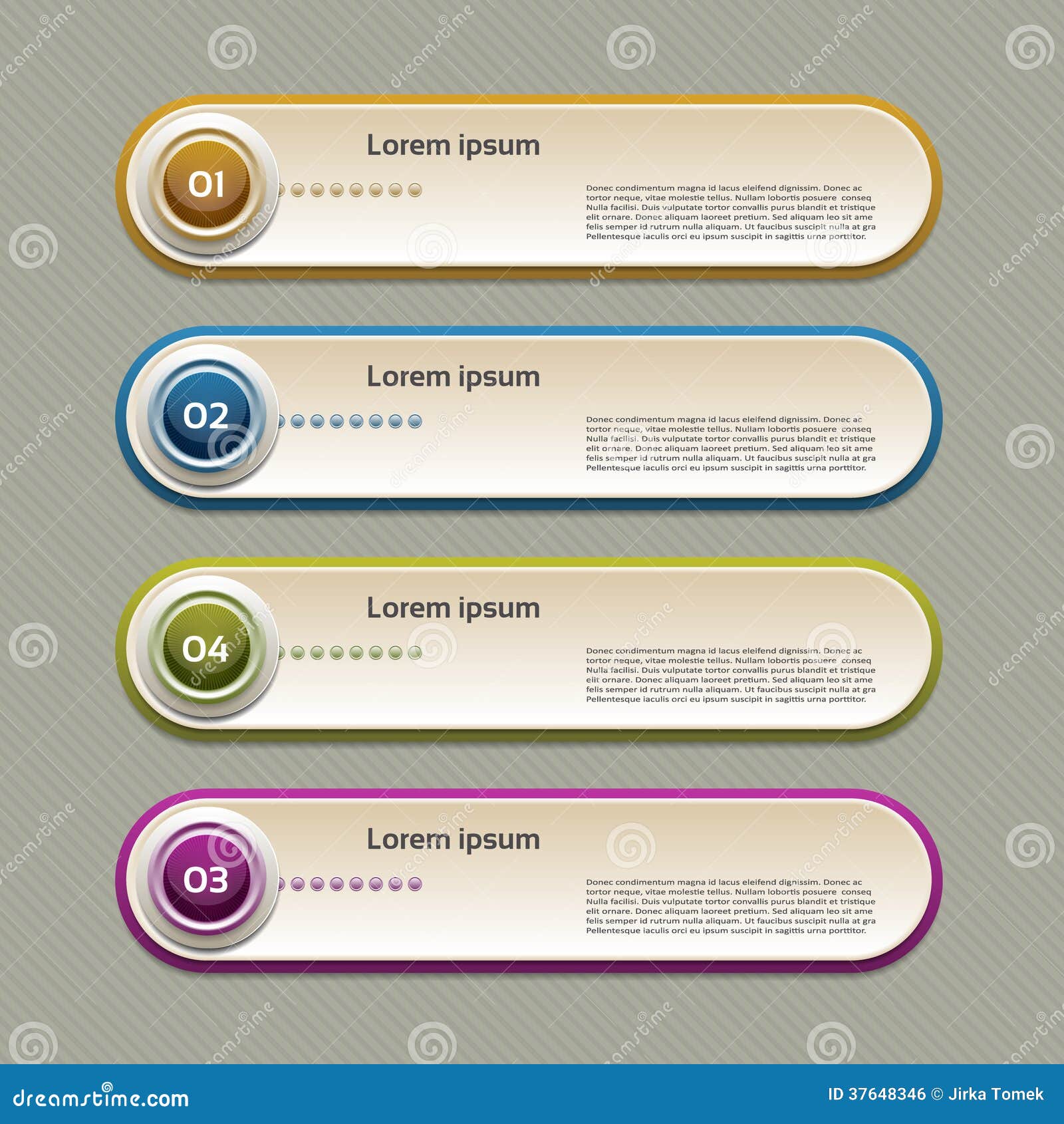 Vector Progress Background stock vector. Illustration of four - 37648346