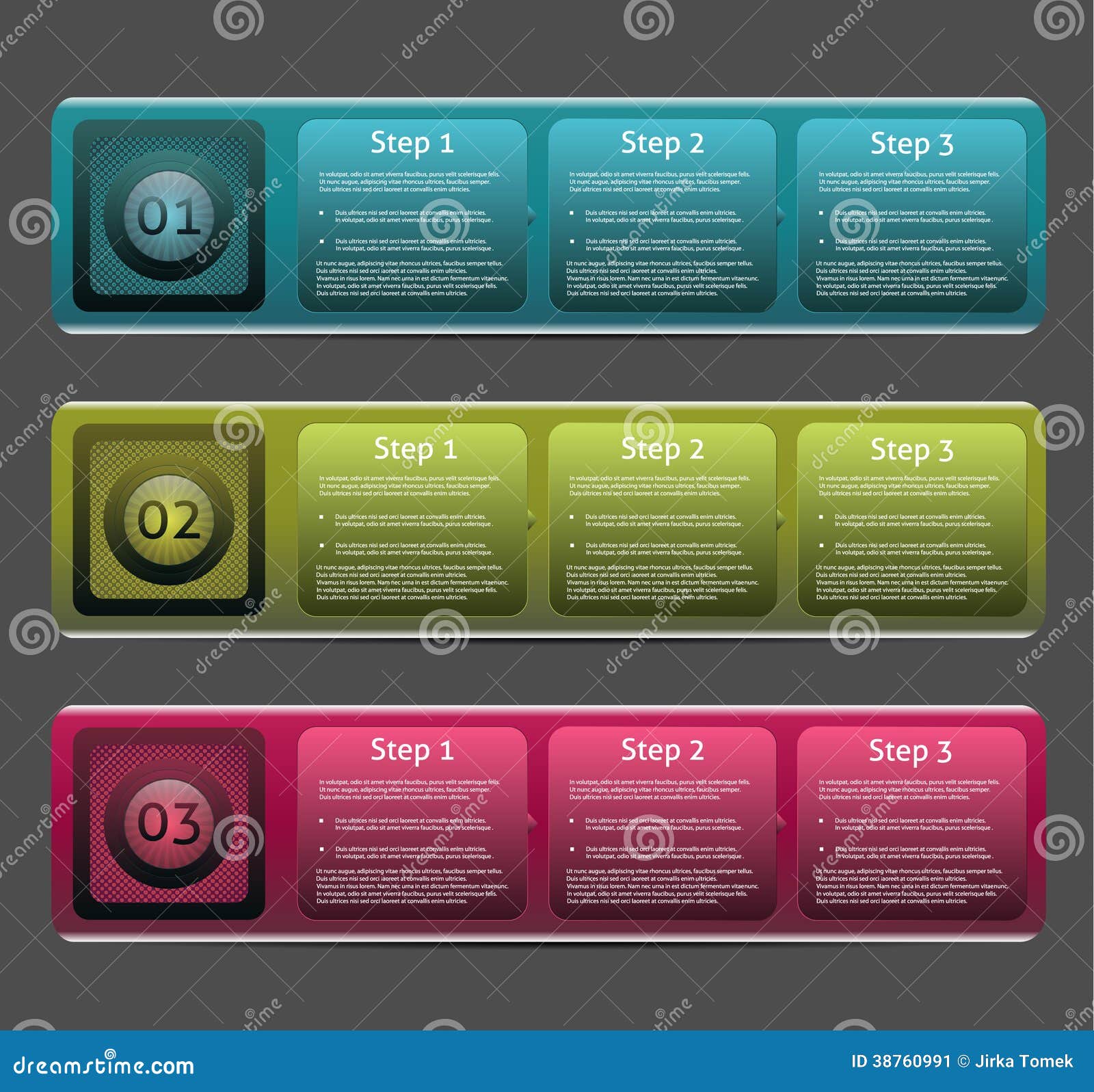 Vector Progress Background. Eps 10 Stock Vector - Illustration of arrow ...