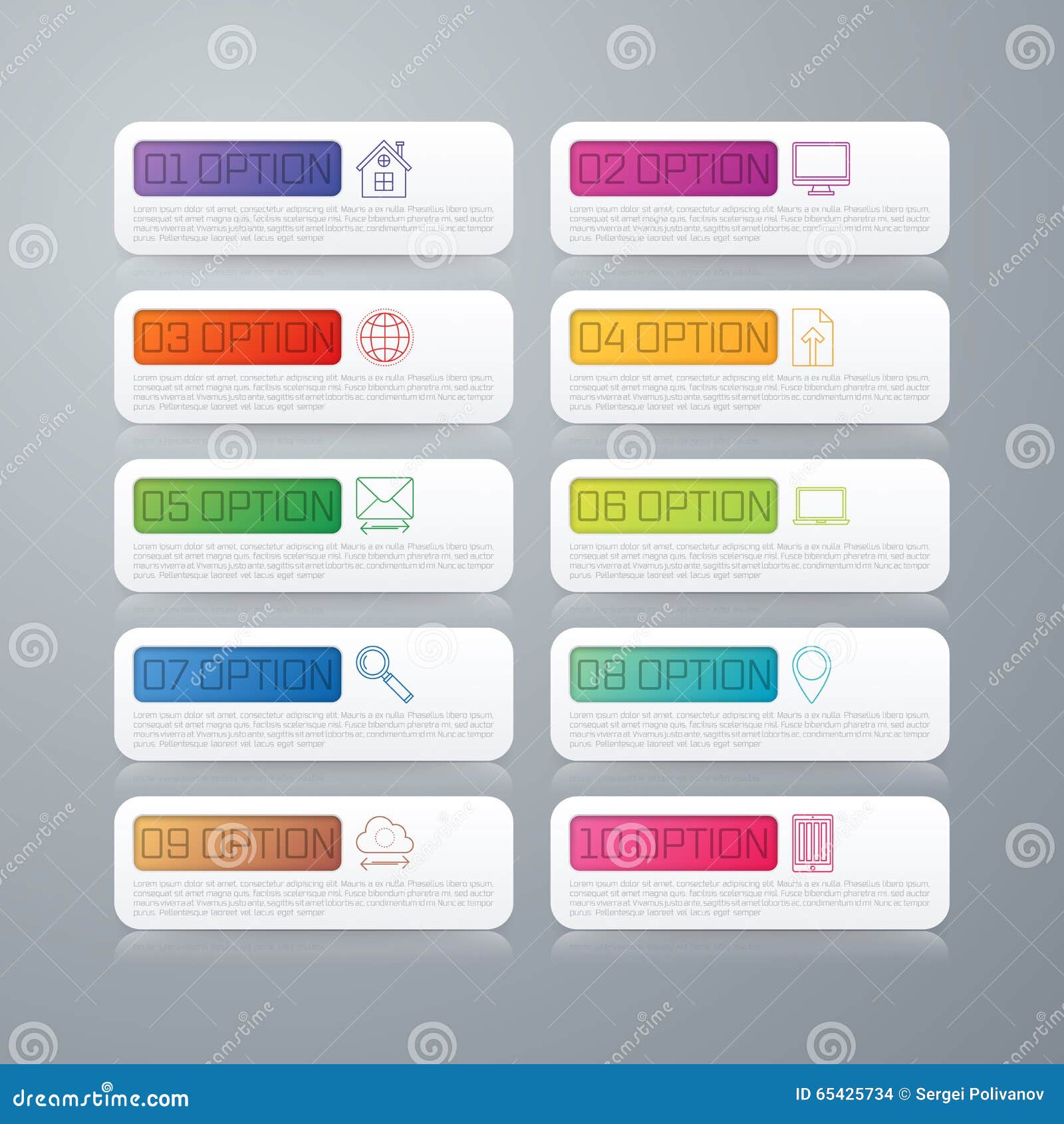 Vector Progress Background stock vector. Illustration of background ...