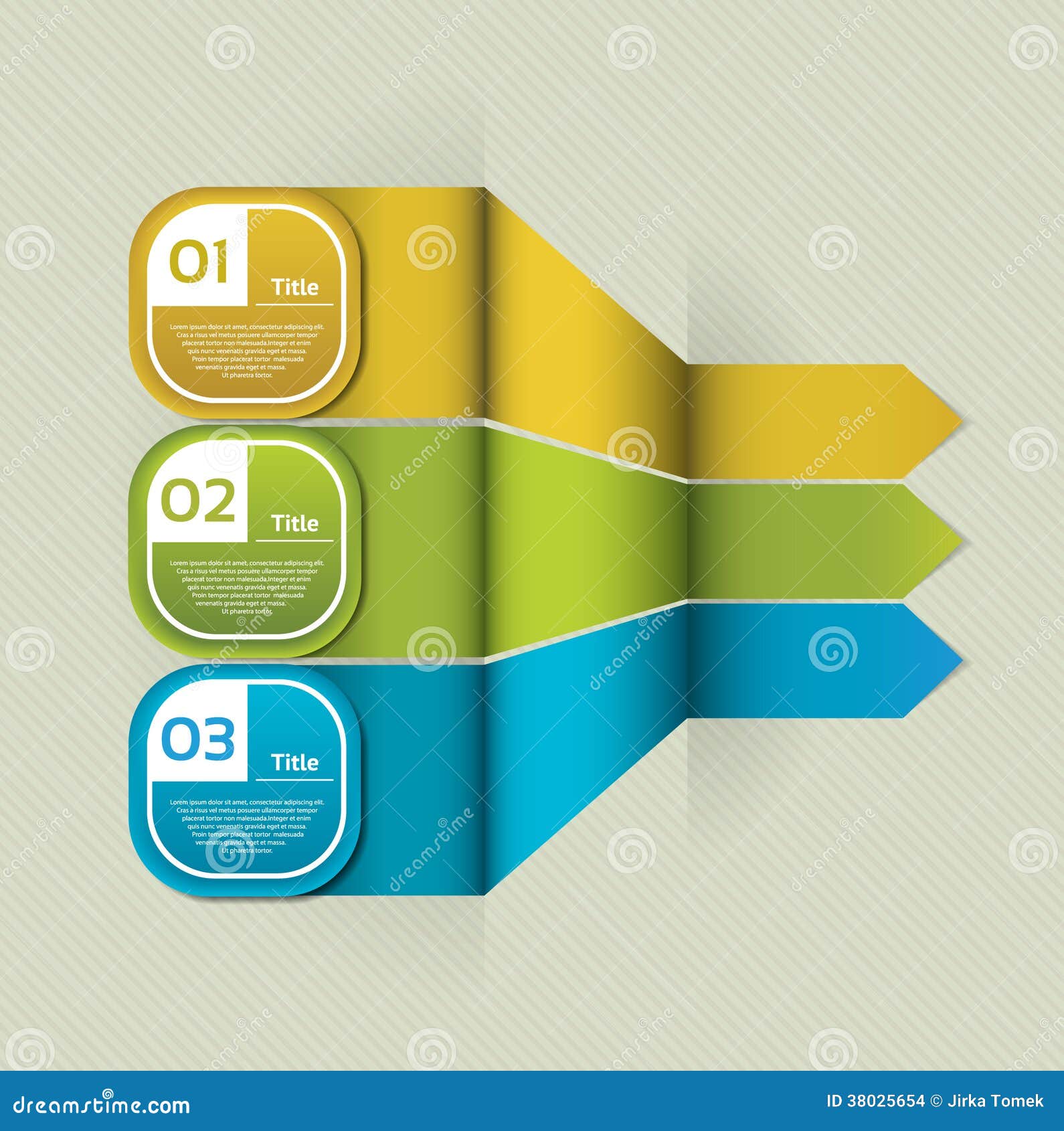 Vector Progress Background / Product Choice or Version Stock Vector ...