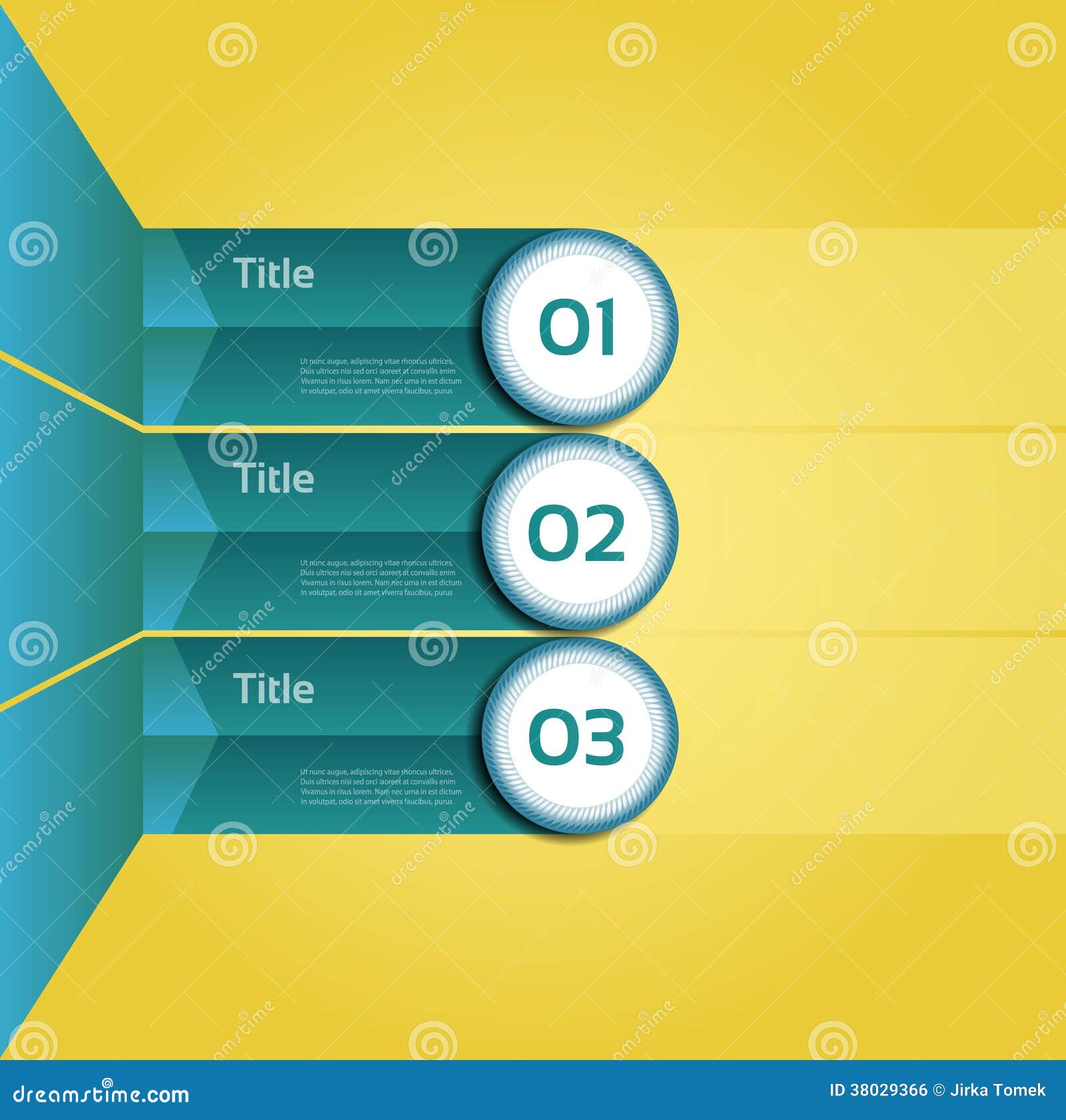 Vector Progress Background / Product Choice or Version Stock Vector ...