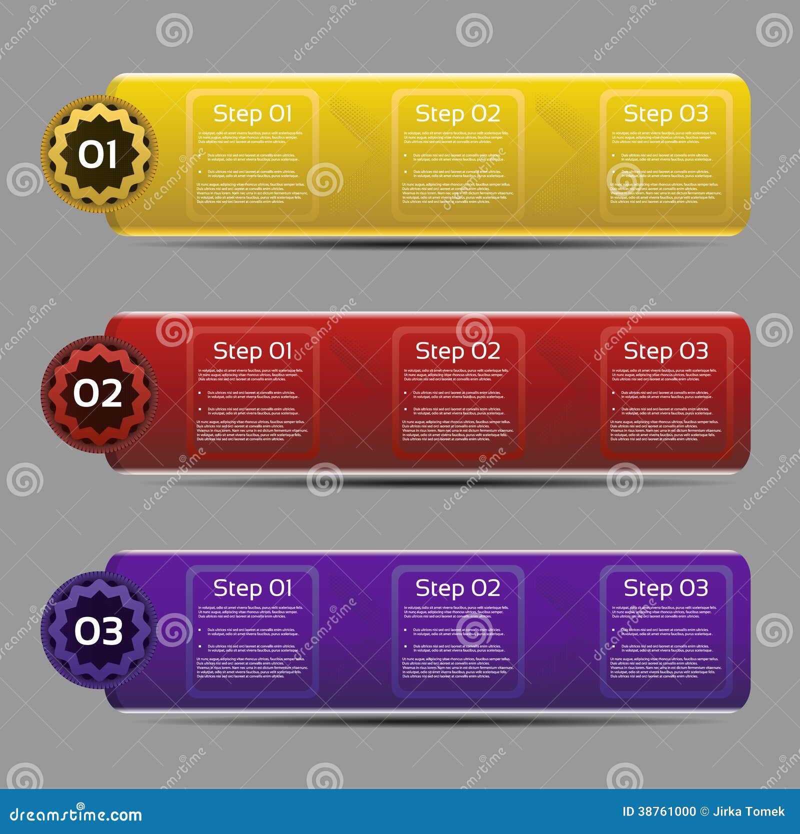 Vector Progress Background stock vector. Illustration of layout - 38761000