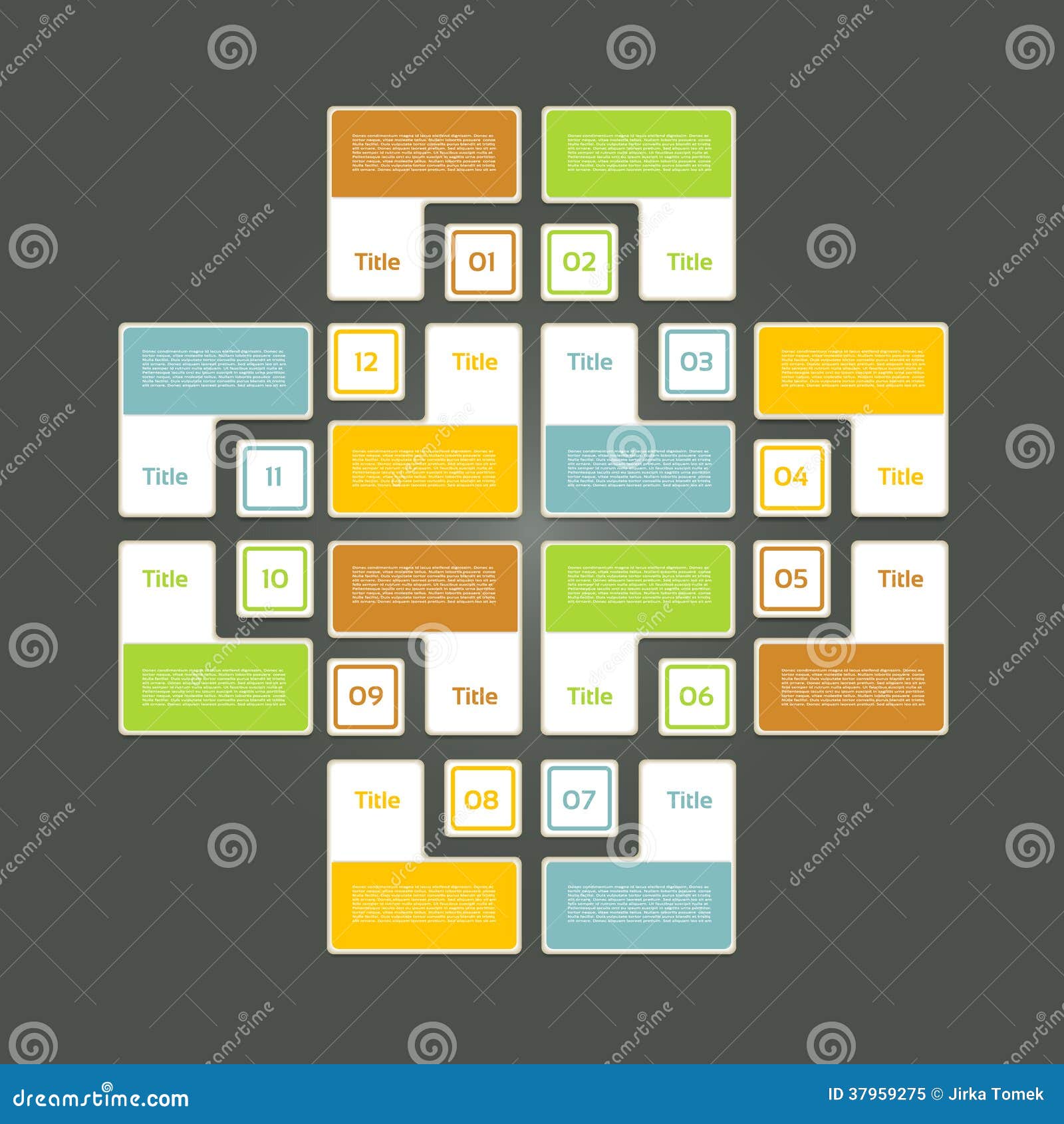 Vector Progress Background / Product Choice or Version Stock Vector ...