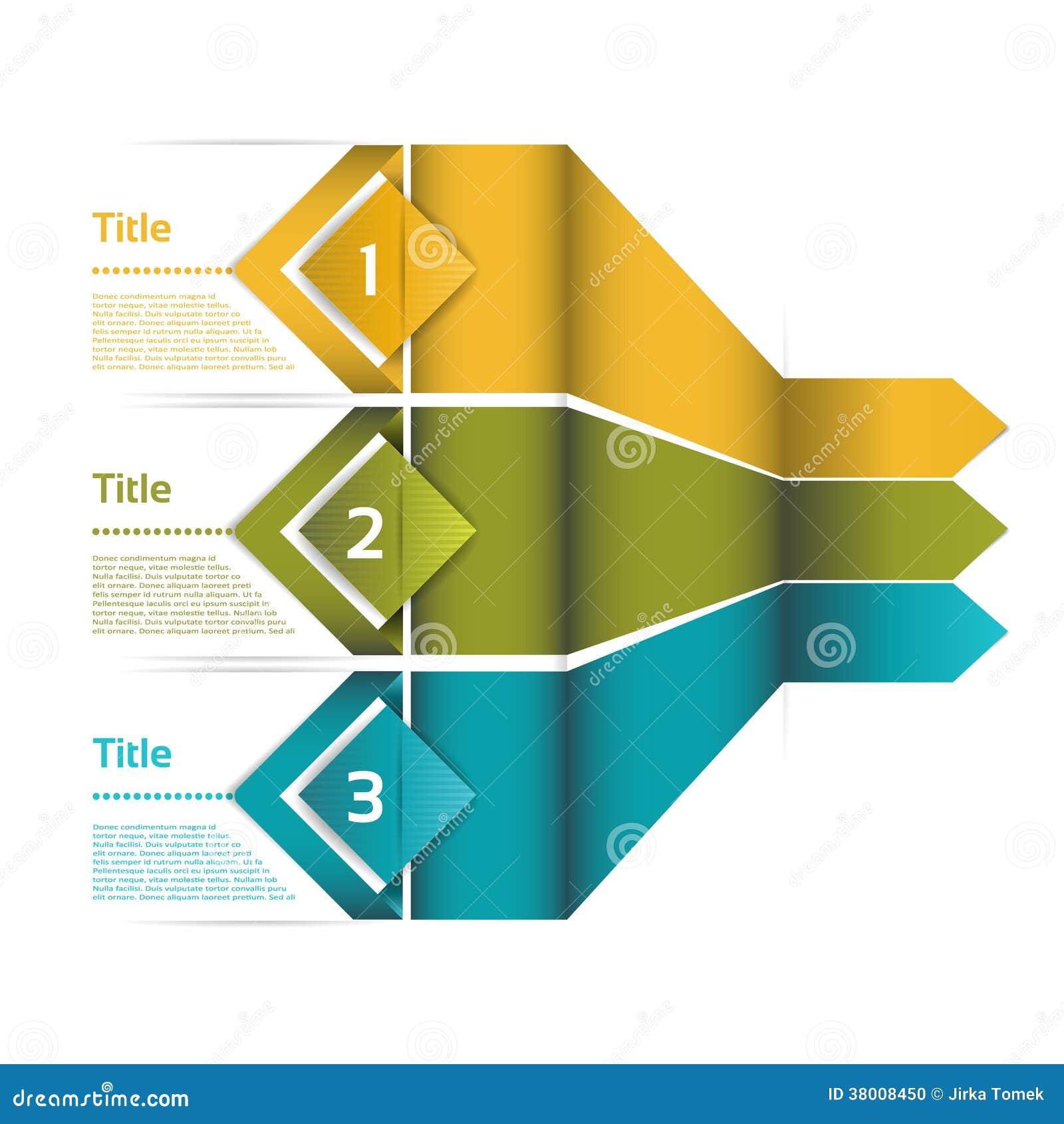Vector Progress Background / Product Choice or Version Stock Vector ...