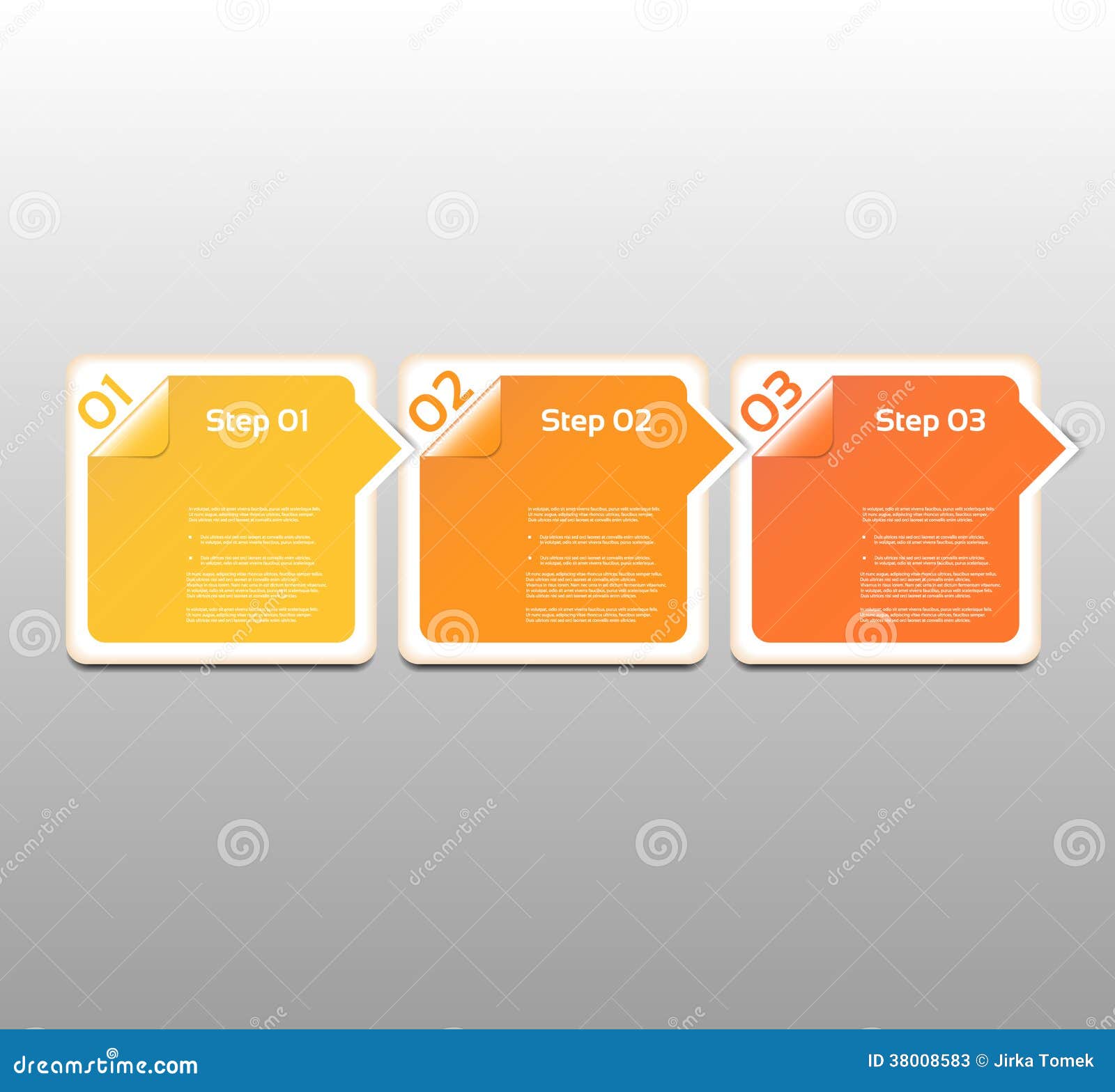 Vector Progress Background / Product Choice or Version Stock Vector ...