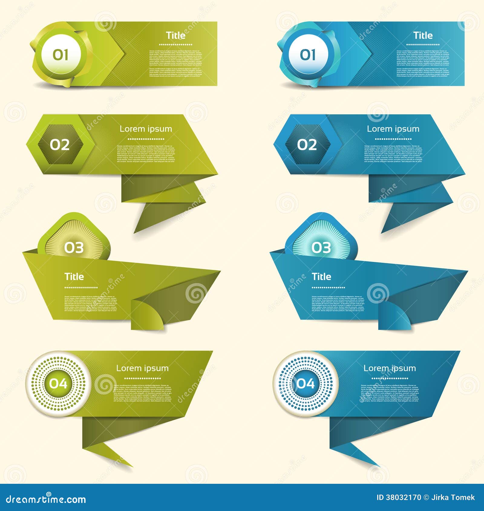 Vector Progress Background / Product Choice or Version Stock Vector ...