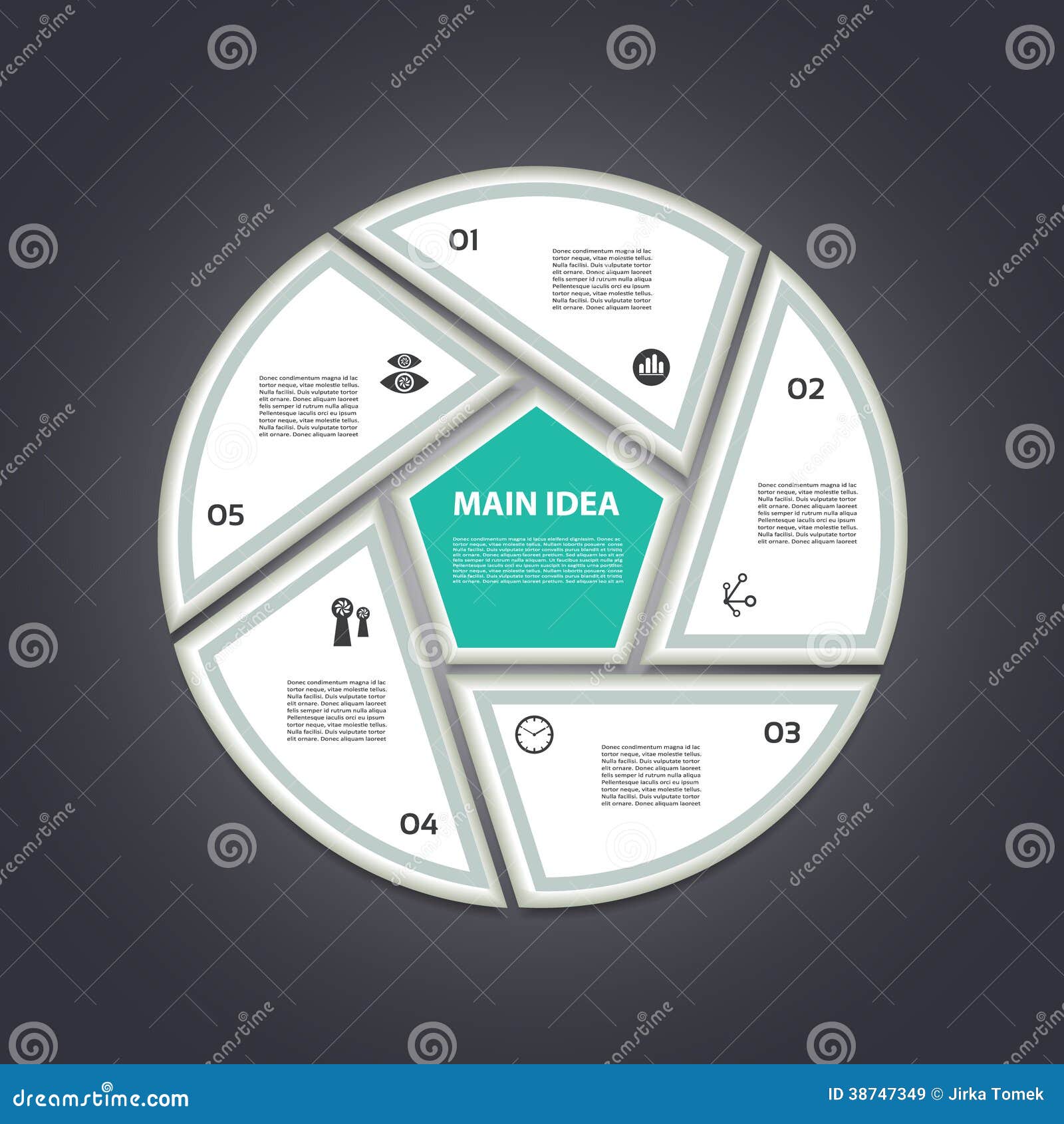 Vector Progress Background stock vector. Illustration of charts - 38747349
