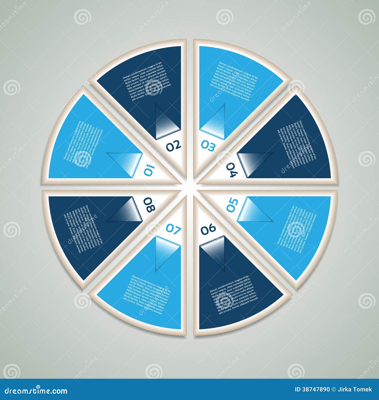 Vector Progress Background stock vector. Illustration of modern - 38747890