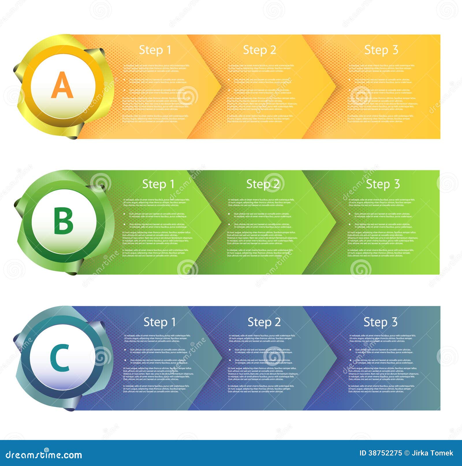 Vector Progress Background stock vector. Illustration of navigation ...