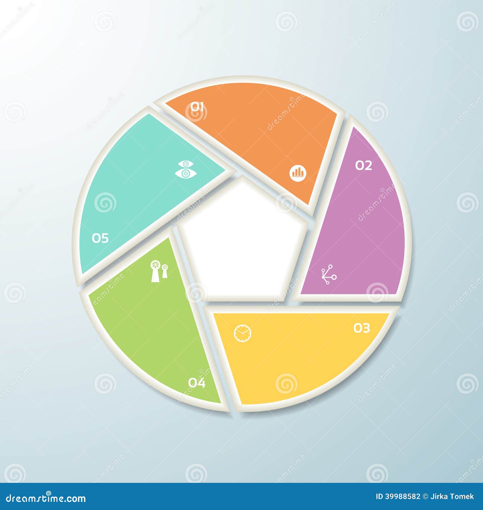 Vector Progress Background / Product Choice or Version. Stock Vector ...