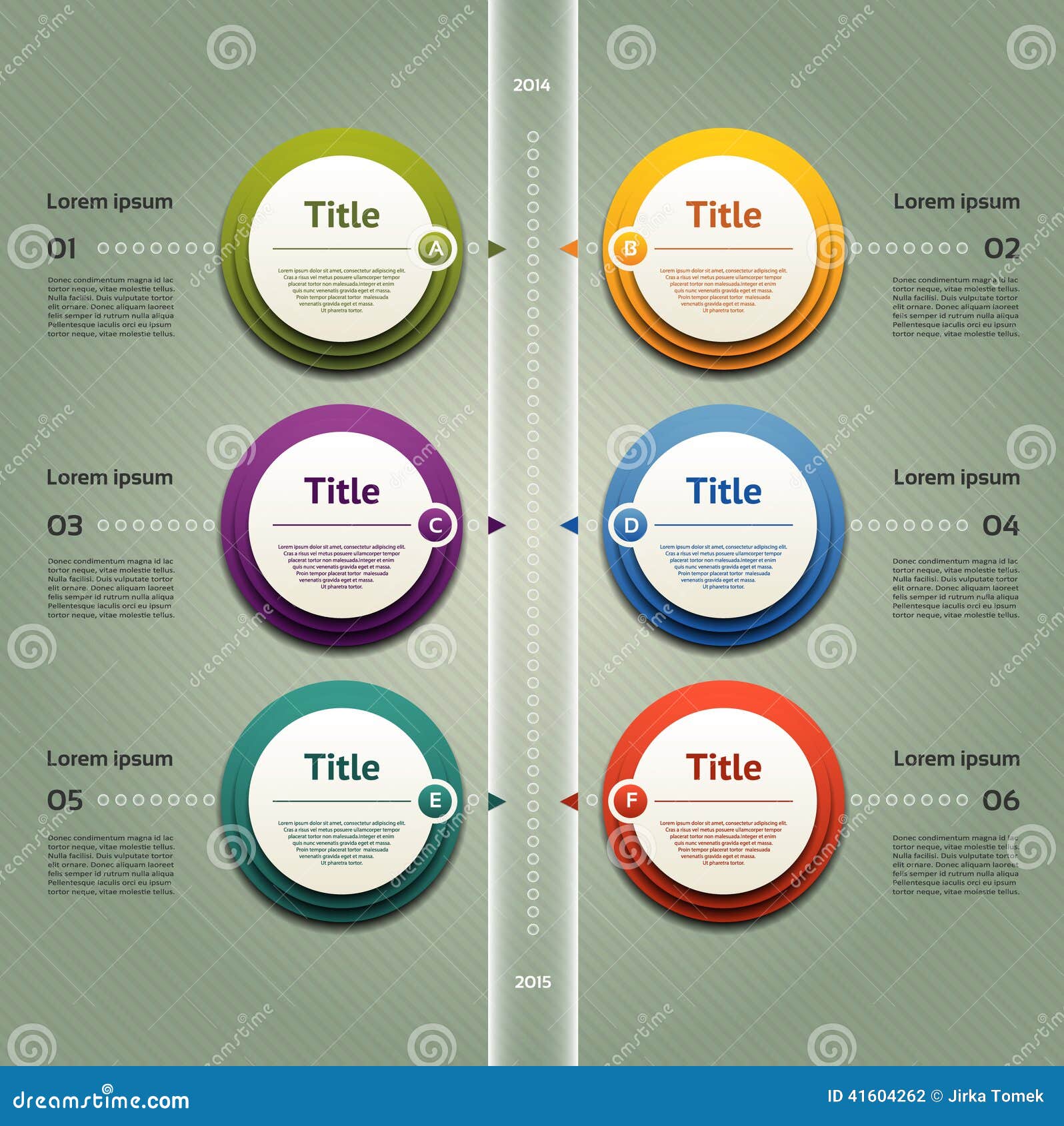 Vector Progress Background / Product Choice or Version. Stock Vector ...