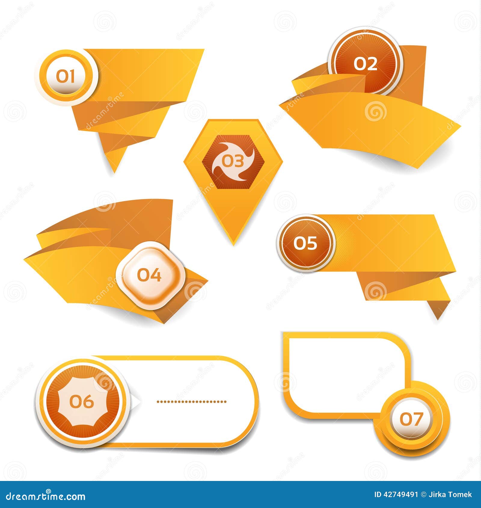 Vector Progress Background / Product Choice or Version Stock Vector ...