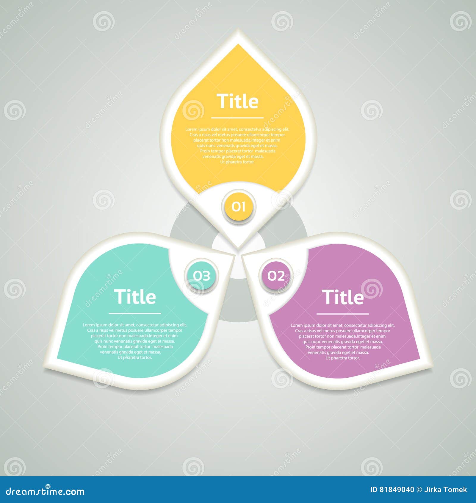 Vector Progress Background / Product Choice or Version. Stock Vector ...