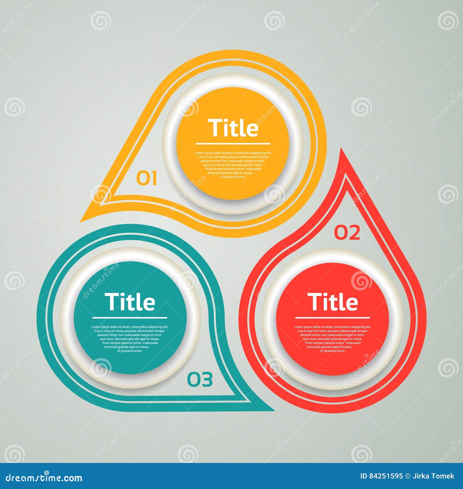 Vector Progress Background / Product Choice or Version. Stock Vector ...
