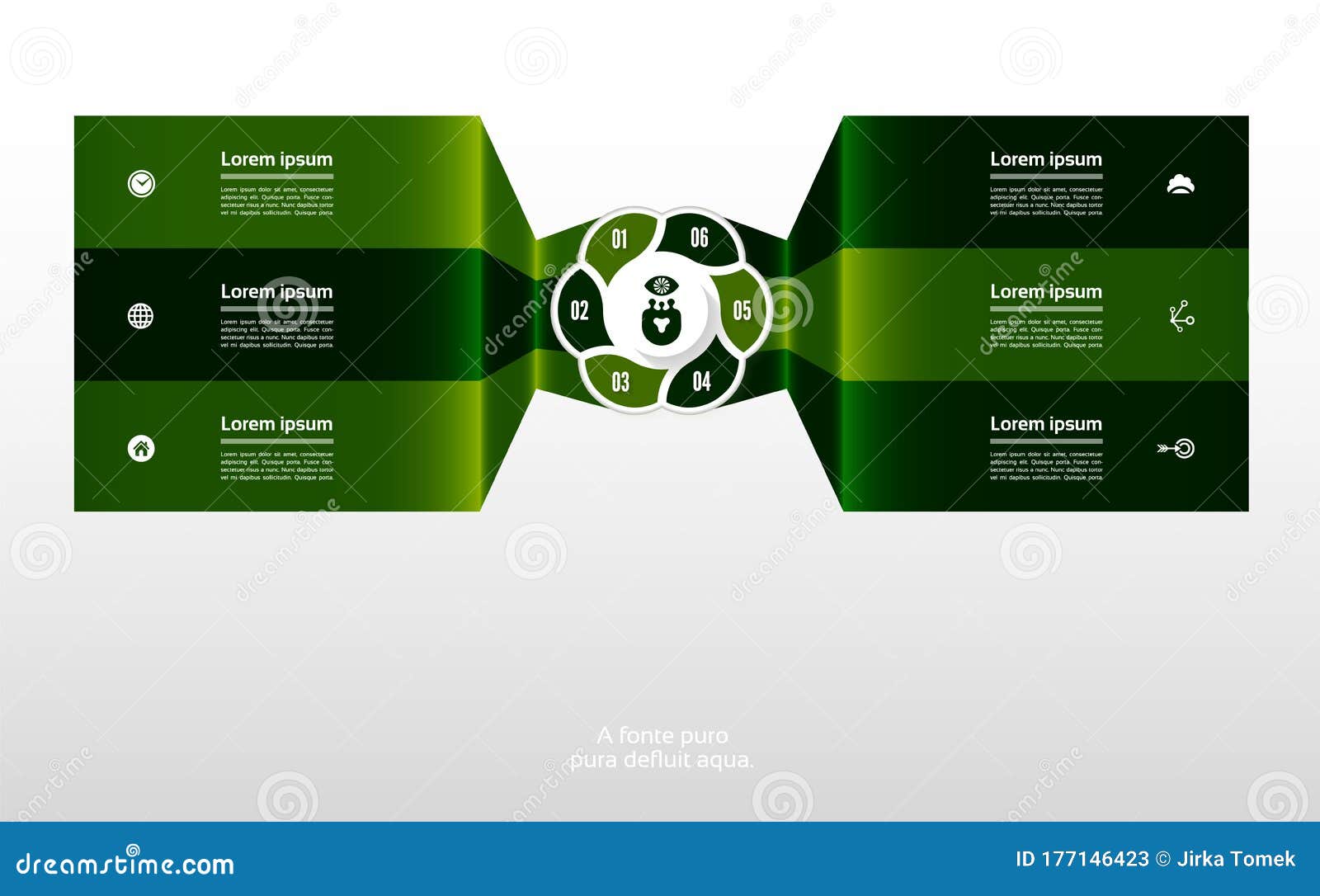 Vector Progress Background. Template for Diagram, Graph, Presentation ...