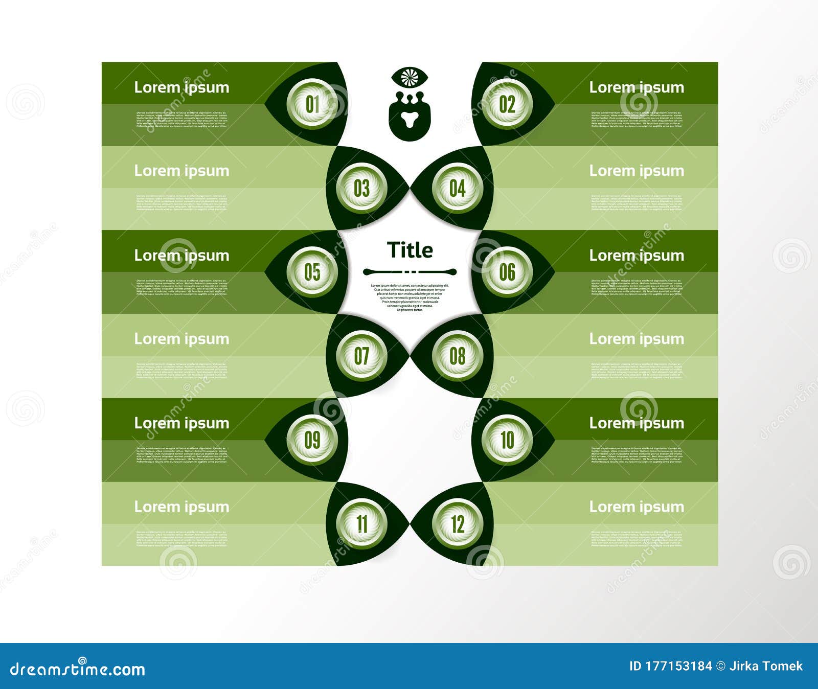 Vector Progress Background. Template for Diagram, Graph, Presentation ...