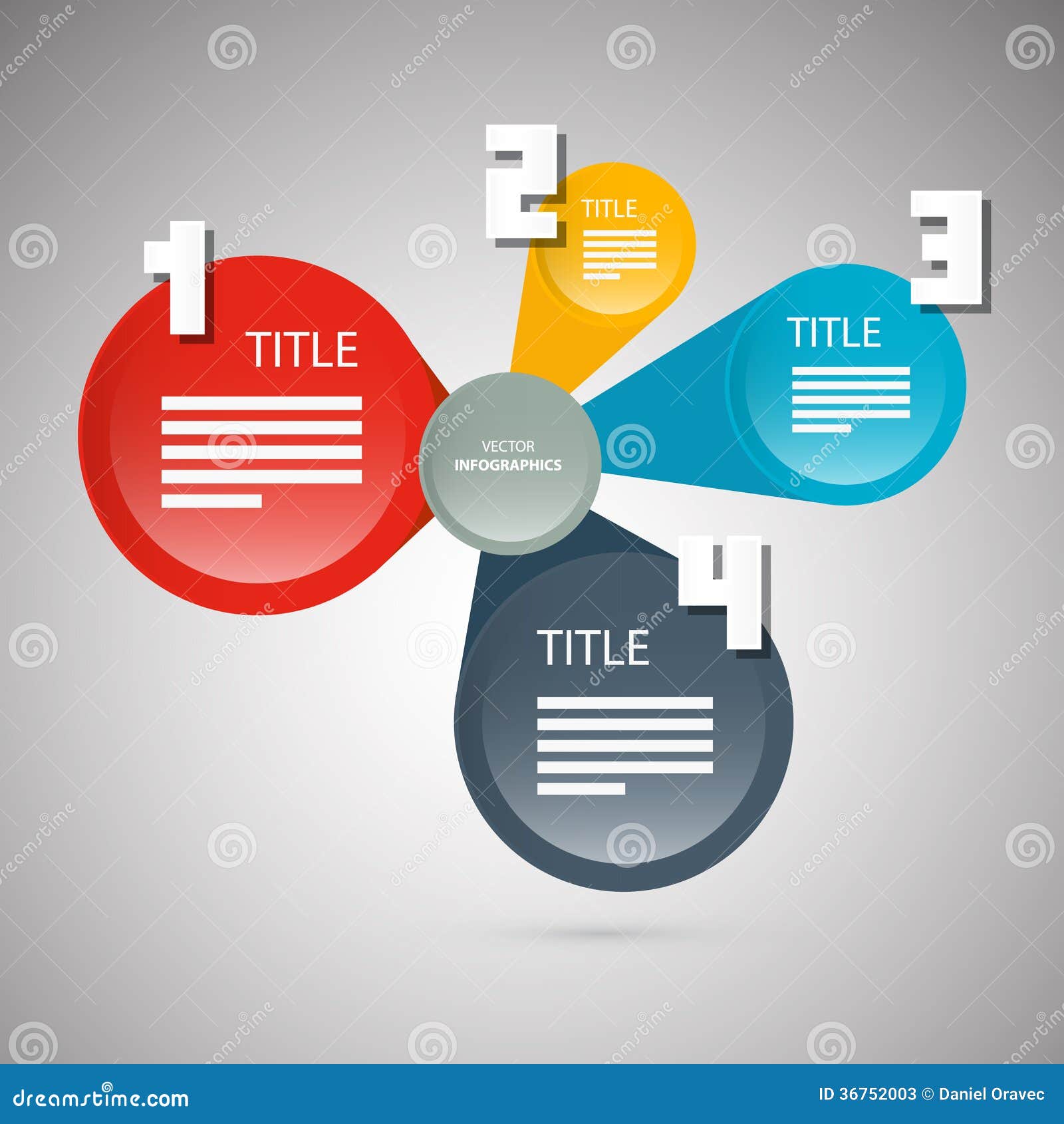 Vector Progress Steps for Tutorial Stock Vector - Illustration of ...