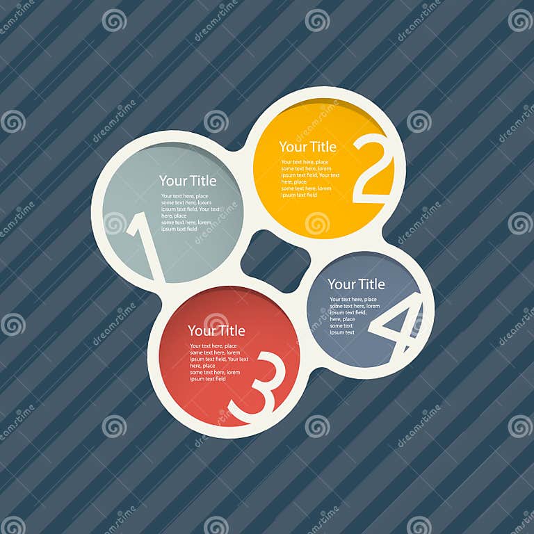 Vector Progress Steps for Tutorial, Infographics Stock Vector ...