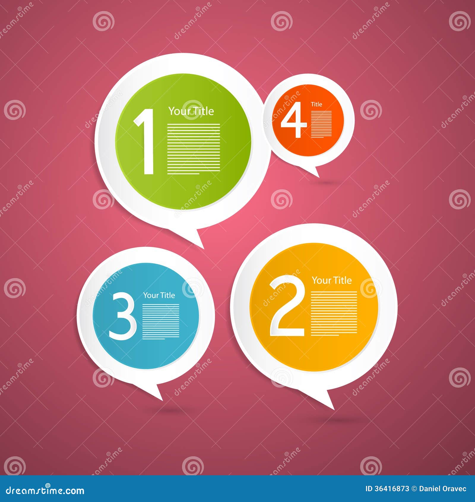 Vector Progress Steps for Tutorial, Infographics Stock Vector ...