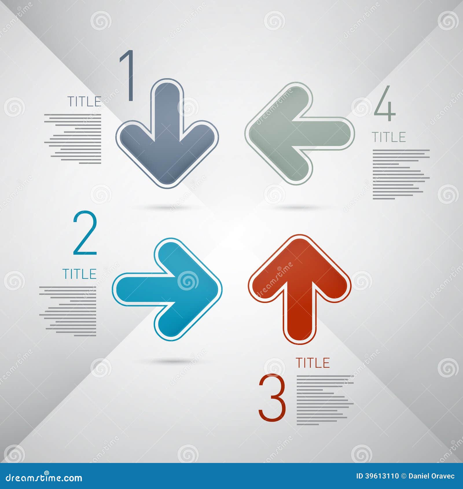 Vector Progress Steps for Tutorial, Infographics Stock Vector ...