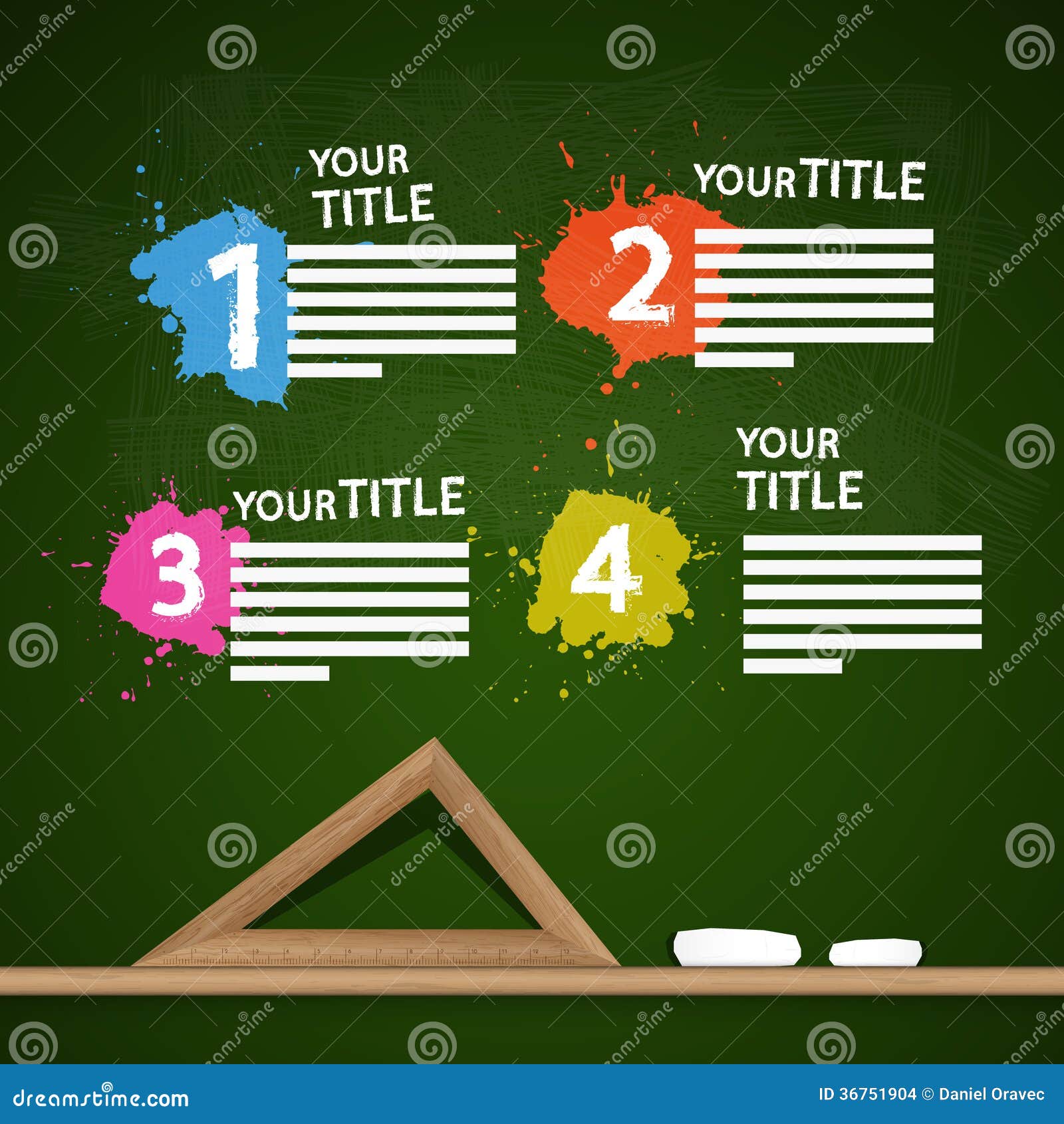 Vector Progress Steps for Tutorial, Infographics Stock Vector ...