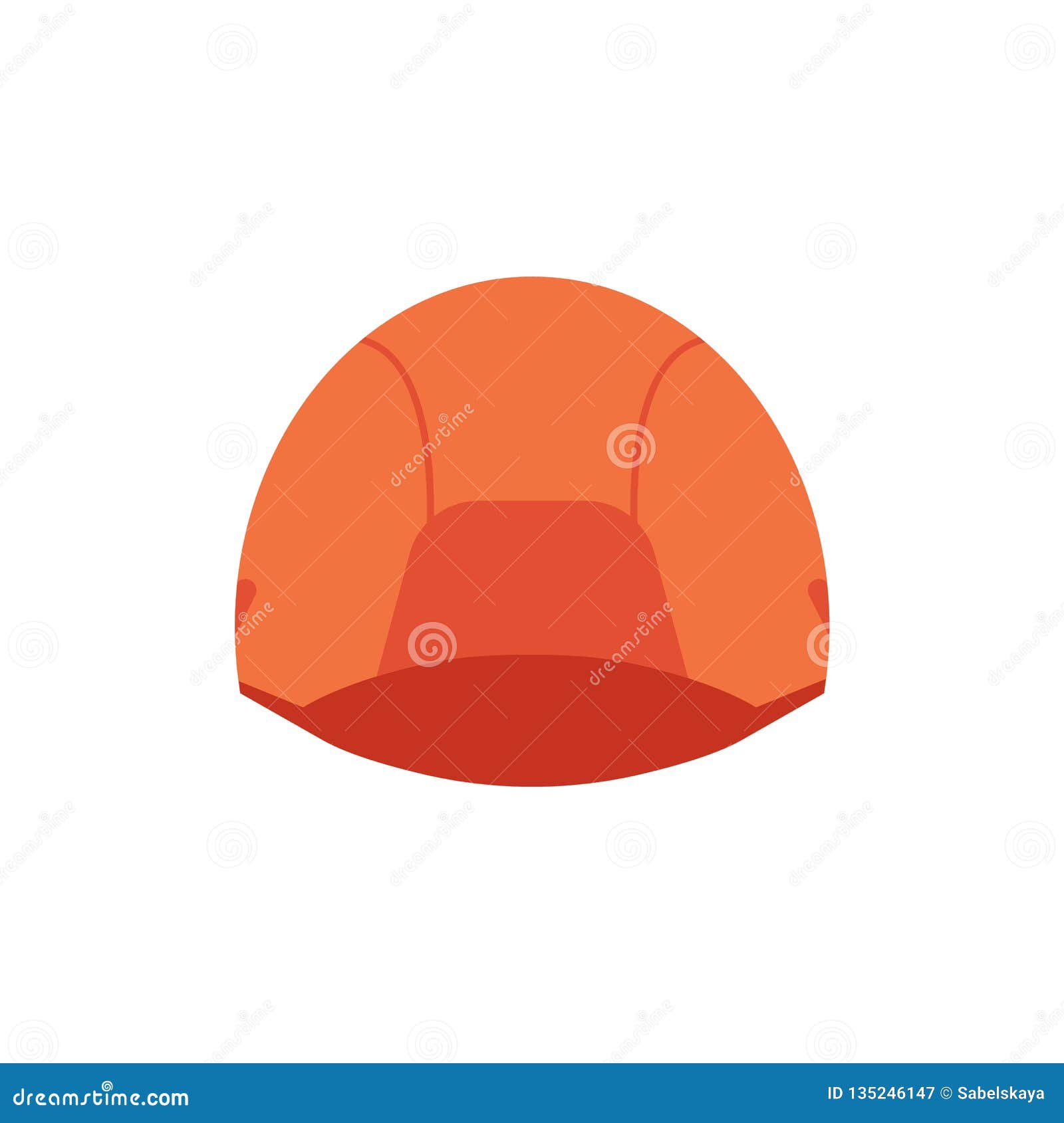 Vector Protective Helmet for Industrial Work Icon Stock Vector ...