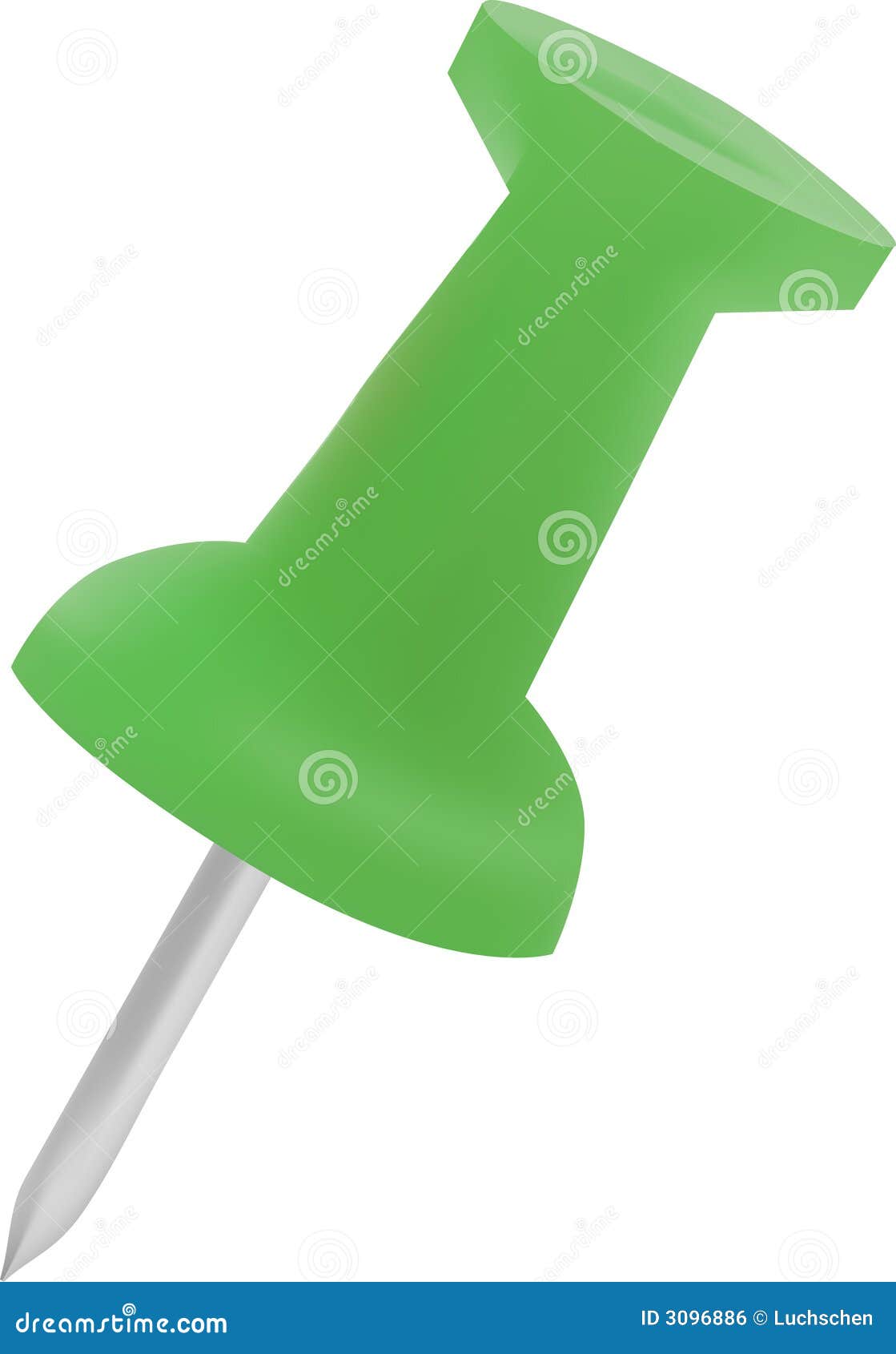 Vector punaise vector illustratie. Illustration of koel - 3096886