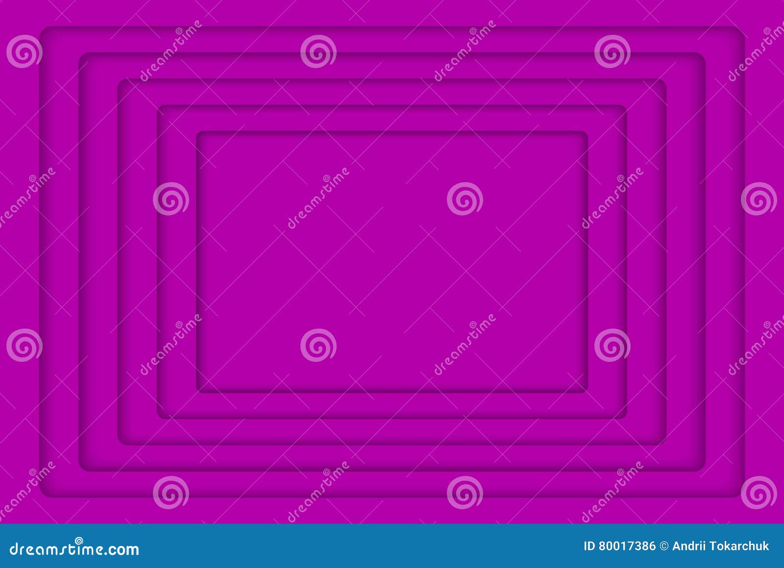Vector Purple Concentric Rectangle. Background. Stock Vector ...