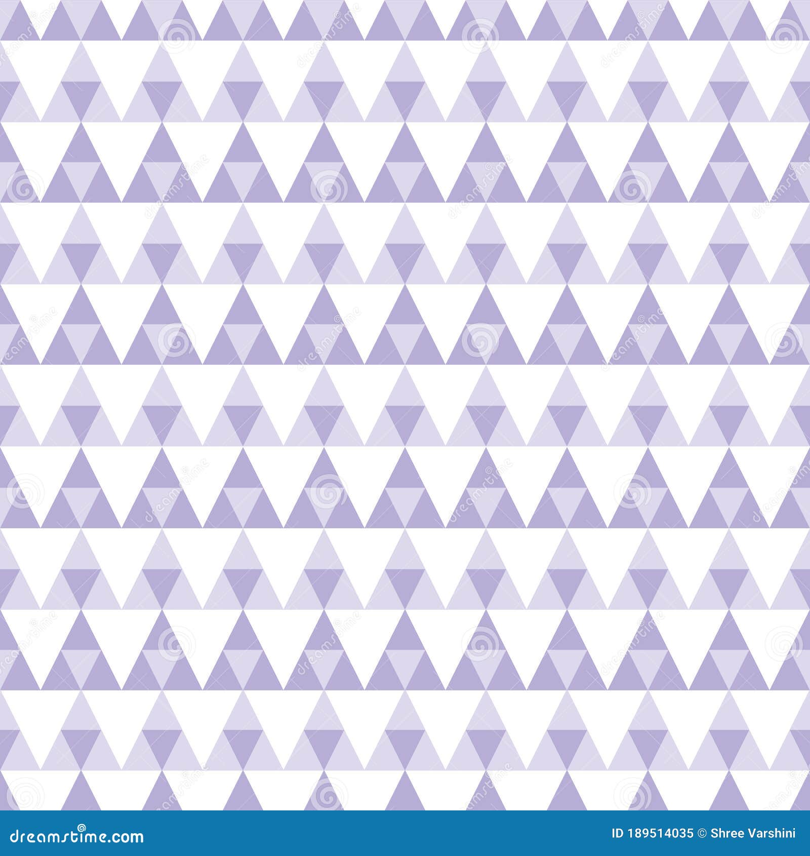 Vector Purple Geometric Triangle Seamless Pattern Background. Stock ...