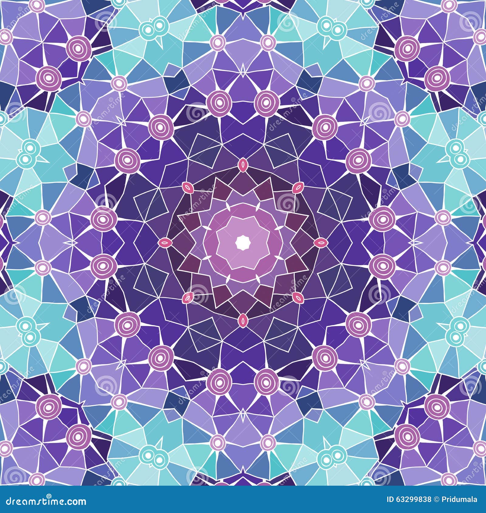 Vector Purple Mandala. Decor for Your Design, Lace Ornament Stock ...